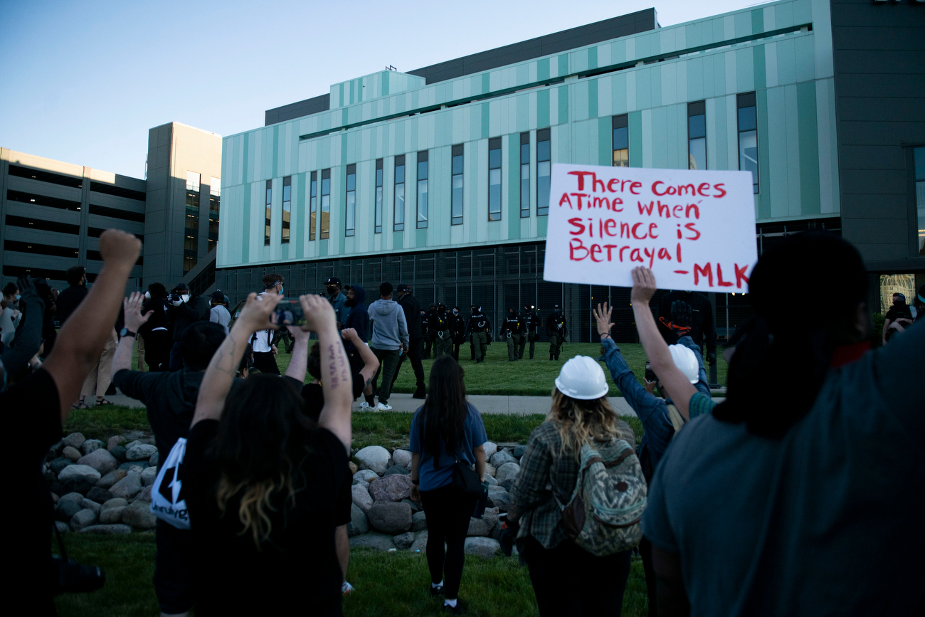 Protesters march through Detroit in third day of protesting police ...
