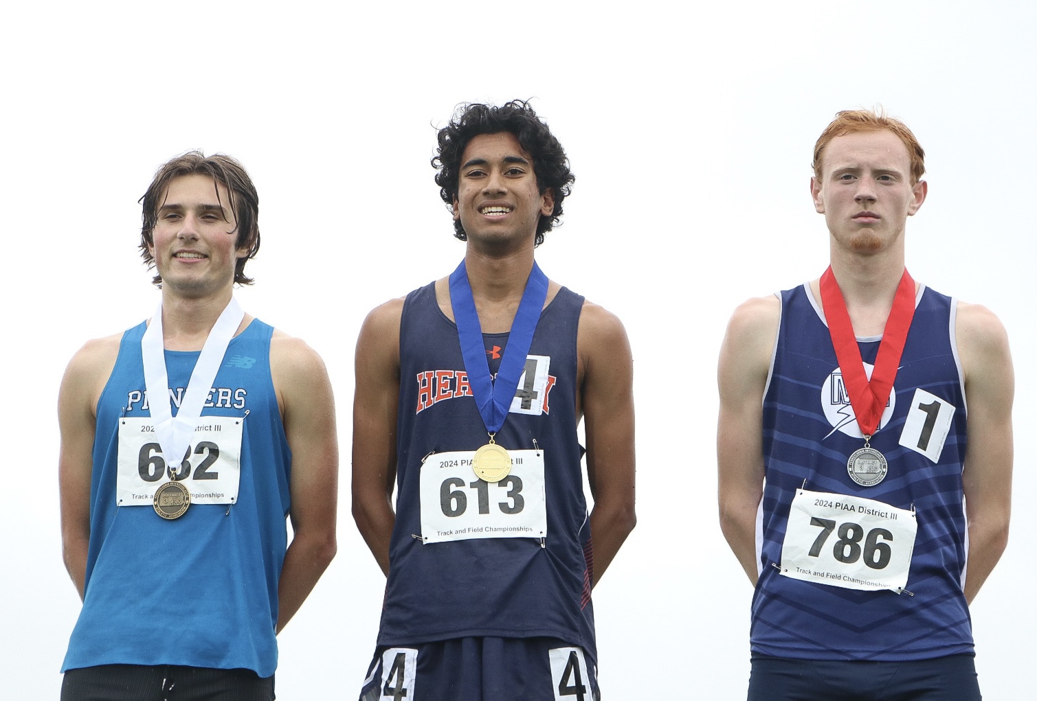 Mid-Penn Conference athletes compete during the 2024 District 3 track ...