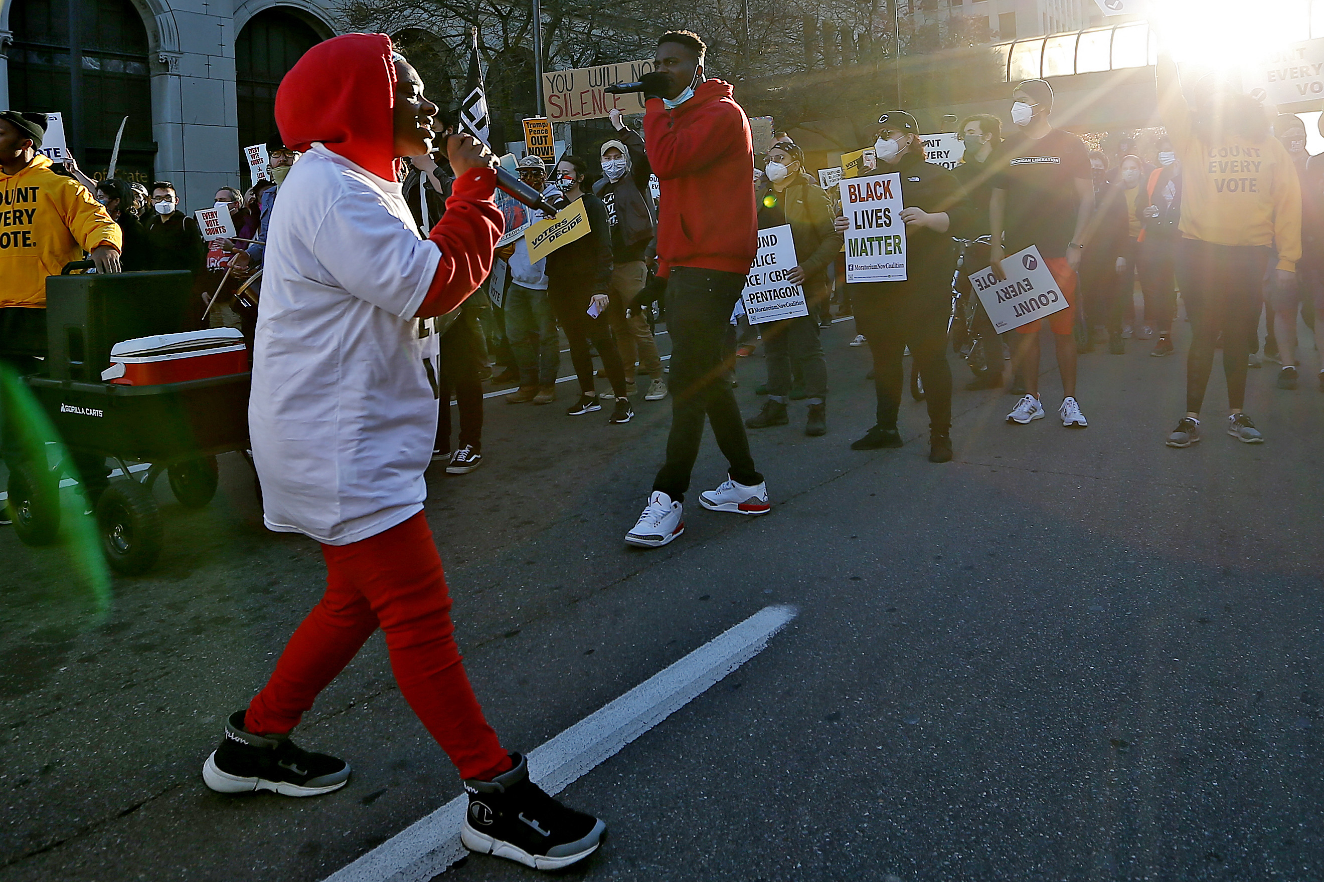 Tensions rise as Detroit finishes counting election ballots - mlive.com