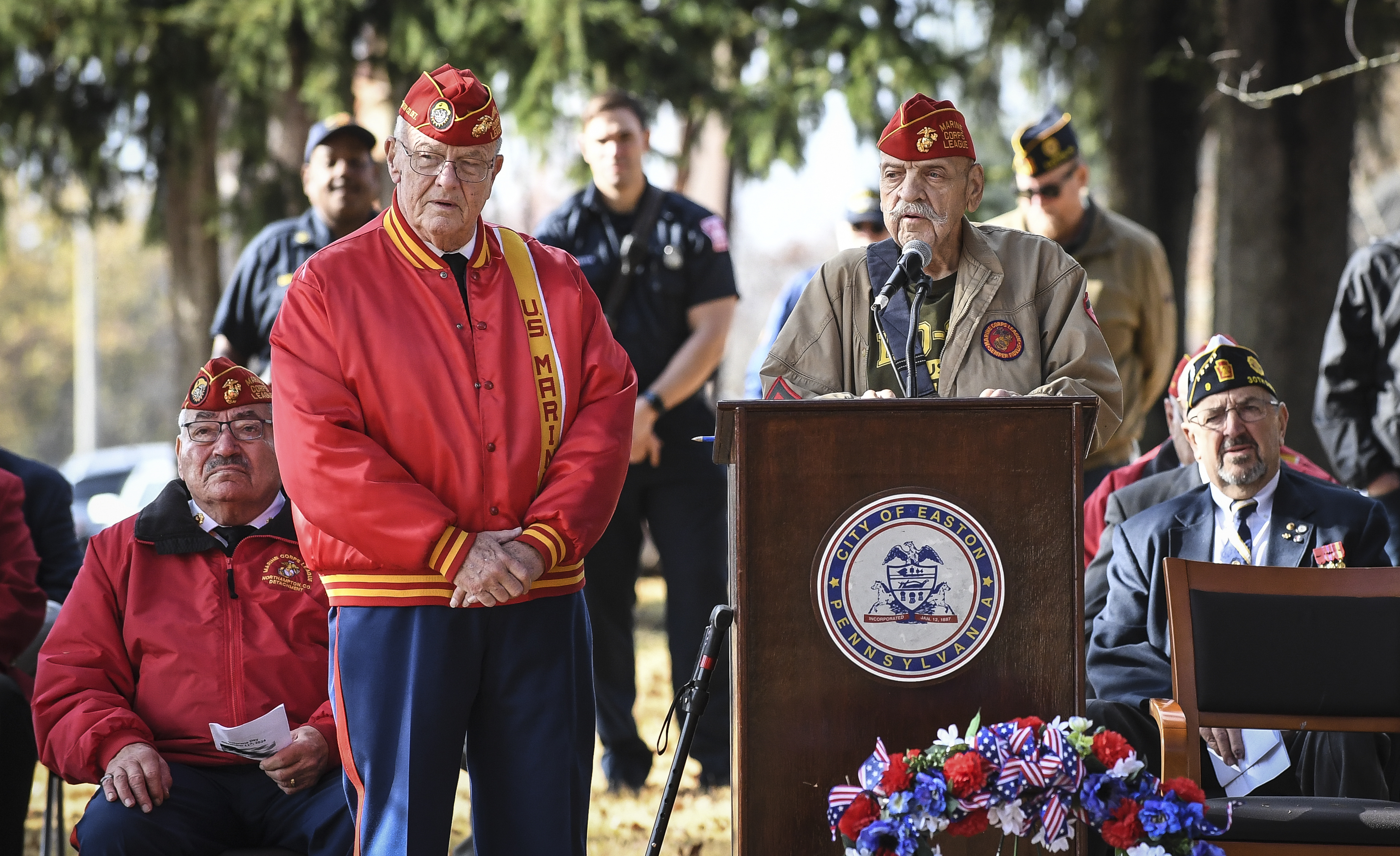 Veterans Day Ceremony at Hackett Park (PHOTOS) - lehighvalleylive.com