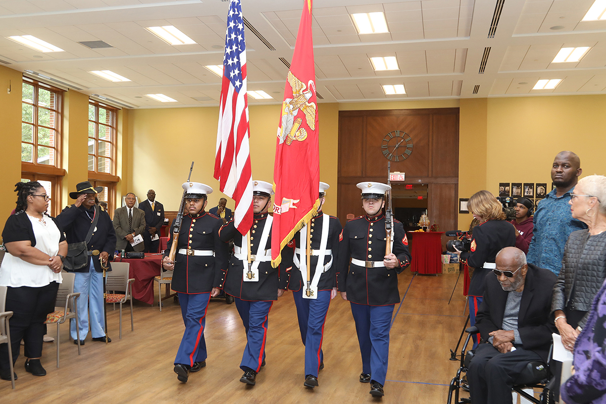 The Congressional Gold Medal Ceremony honoring Corporal Joseph A. Budd ...