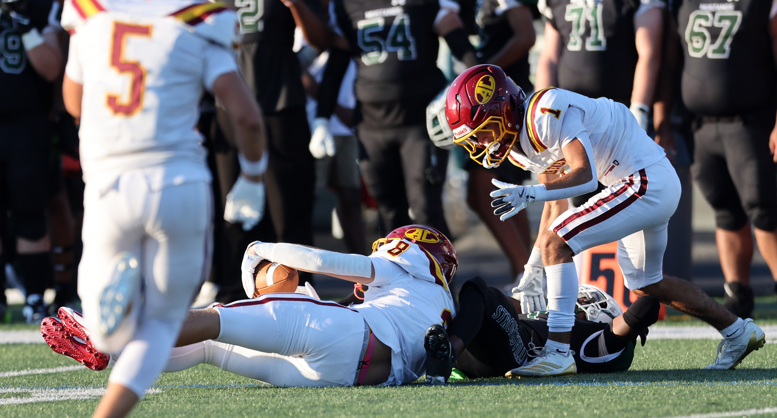 High School Football; Avon Lake at Strongsville, August 22, 2025 ...
