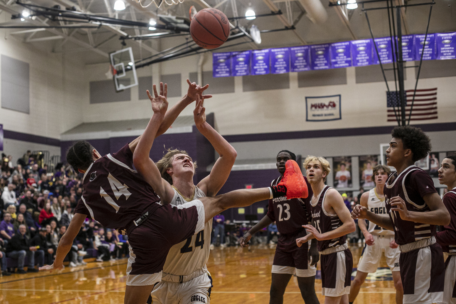 Schoolcraft Eagles defeat Parchment Panthers - mlive.com