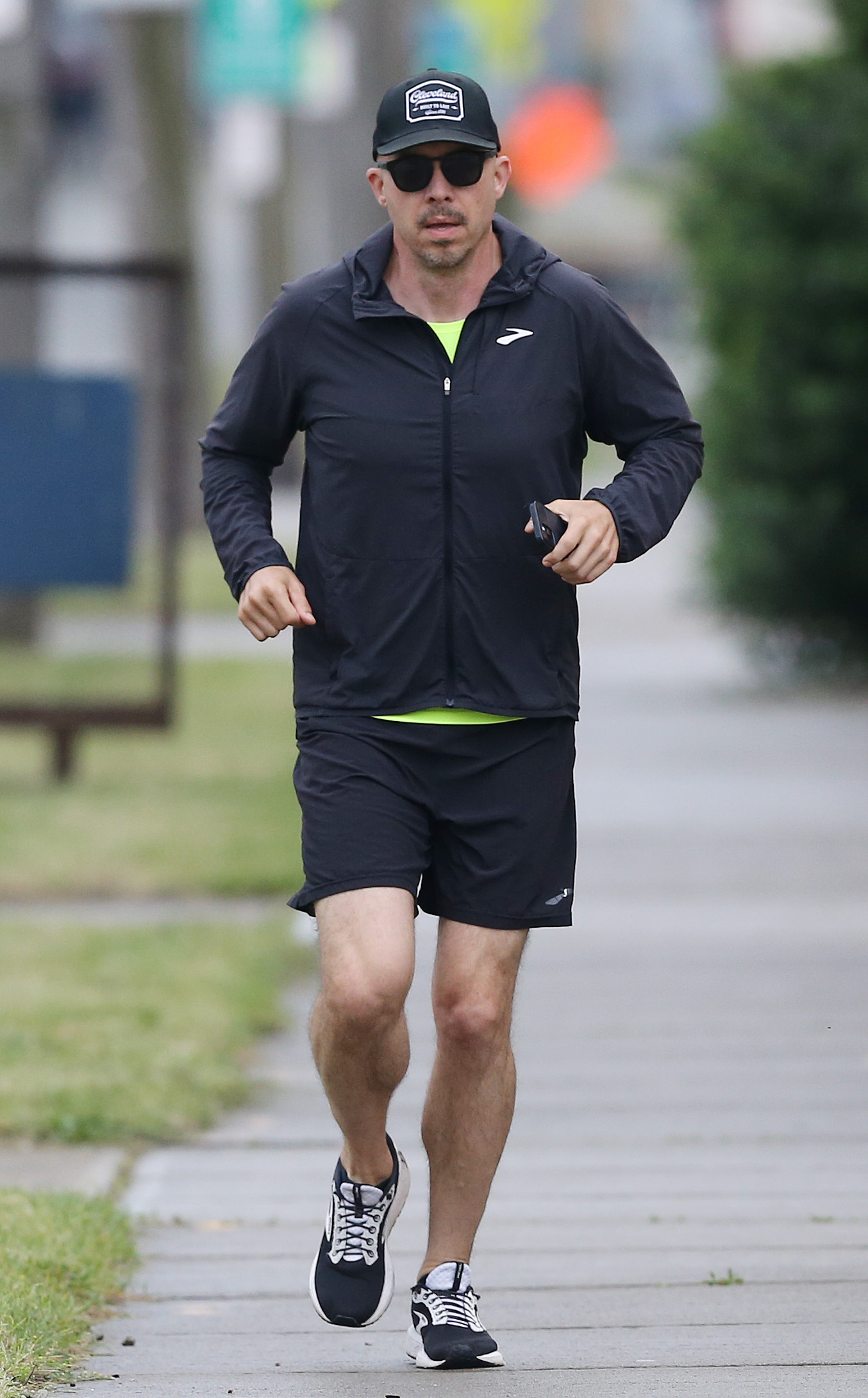 Phil Kidd running the streets of Cleveland looking for capital projects ...