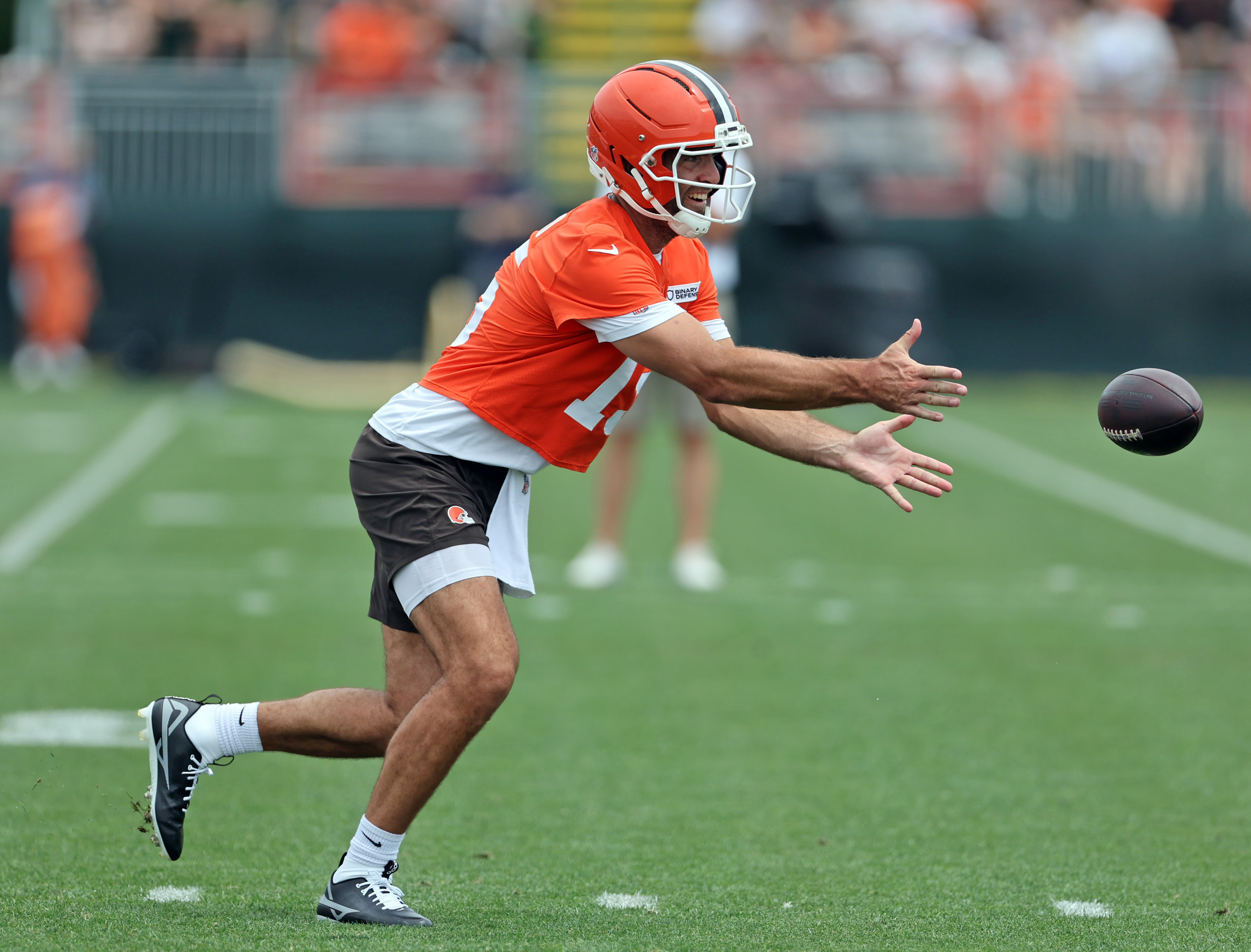 Day 3 of Cleveland Browns training camp in Berea, July 25, 2025 ...