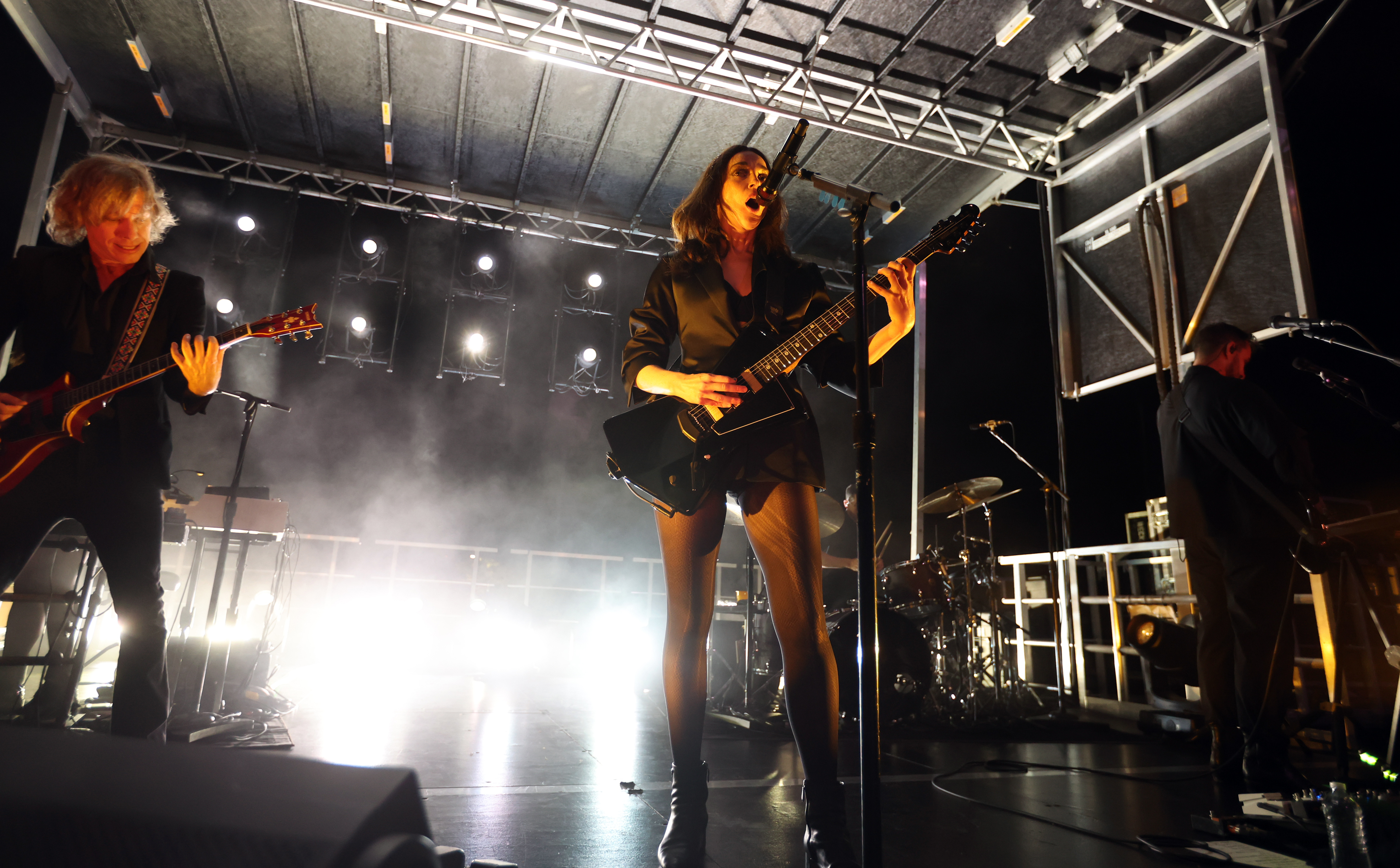 St. Vincent performs at Rock and Roll Hall of Fame, August 29, 2025 ...