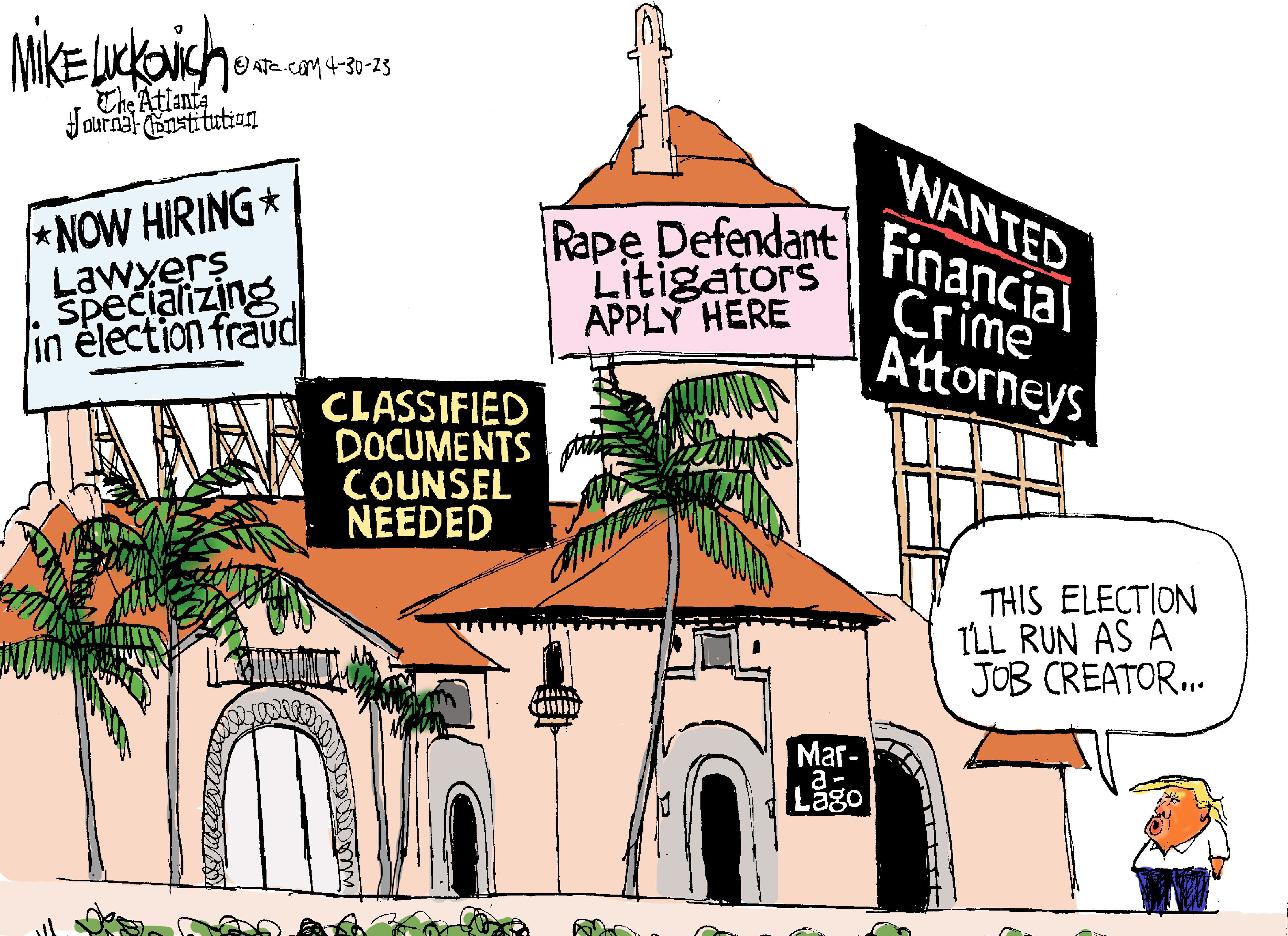 Editorial cartoons for April 30, 2023 - cleveland.com