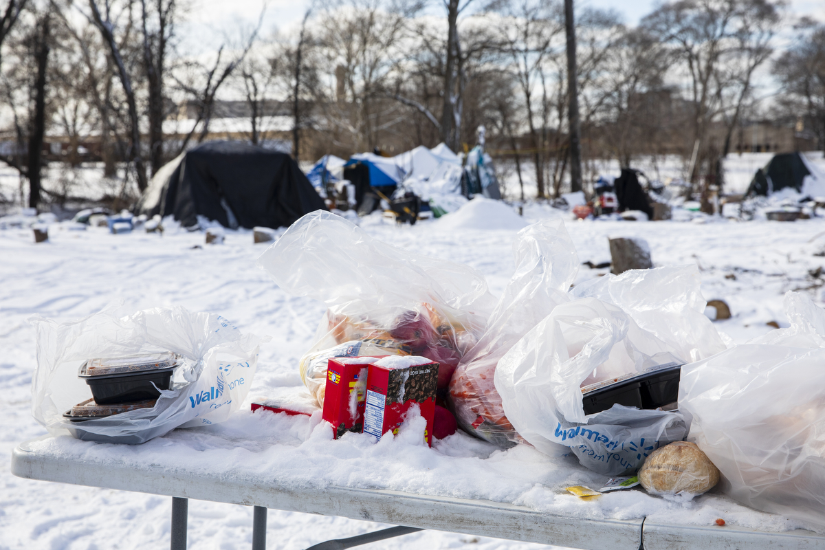 Mills Street homeless encampment in Kalamazoo - mlive.com