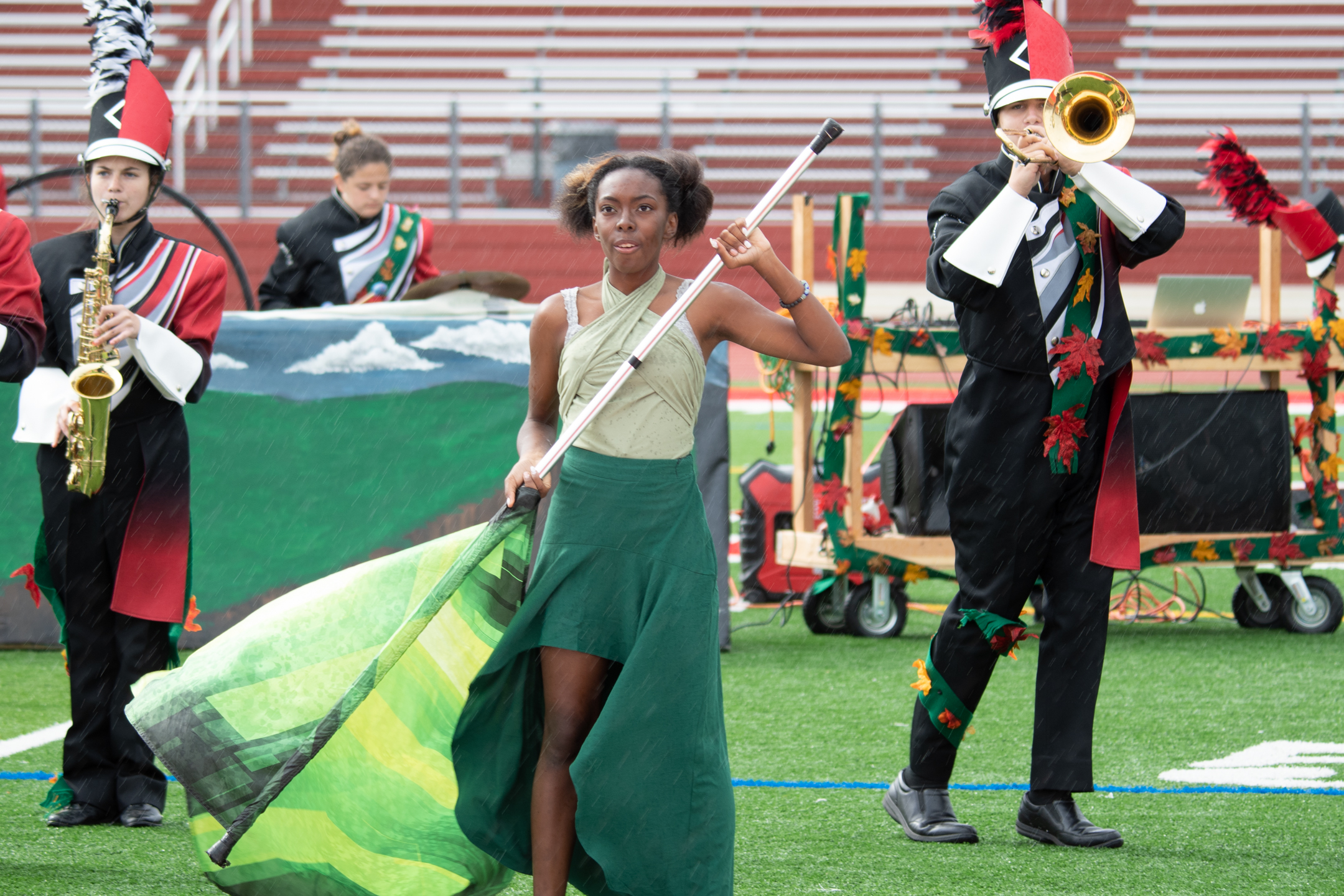 Penns Grove High School Marching Band on Oct. 23, 2022 - nj.com