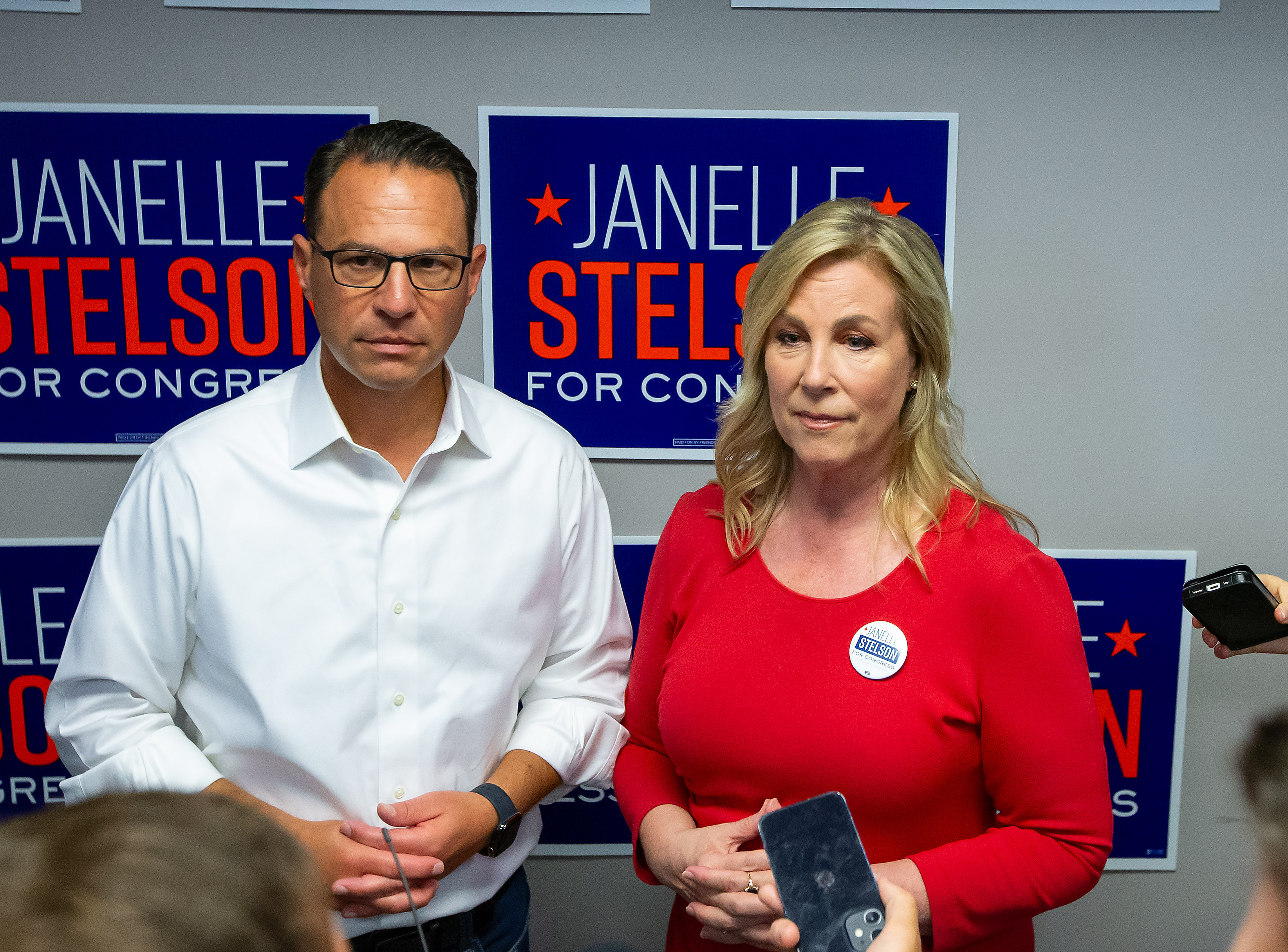 Governor Shapiro speaks at Janelle Stelson campaign event - pennlive.com