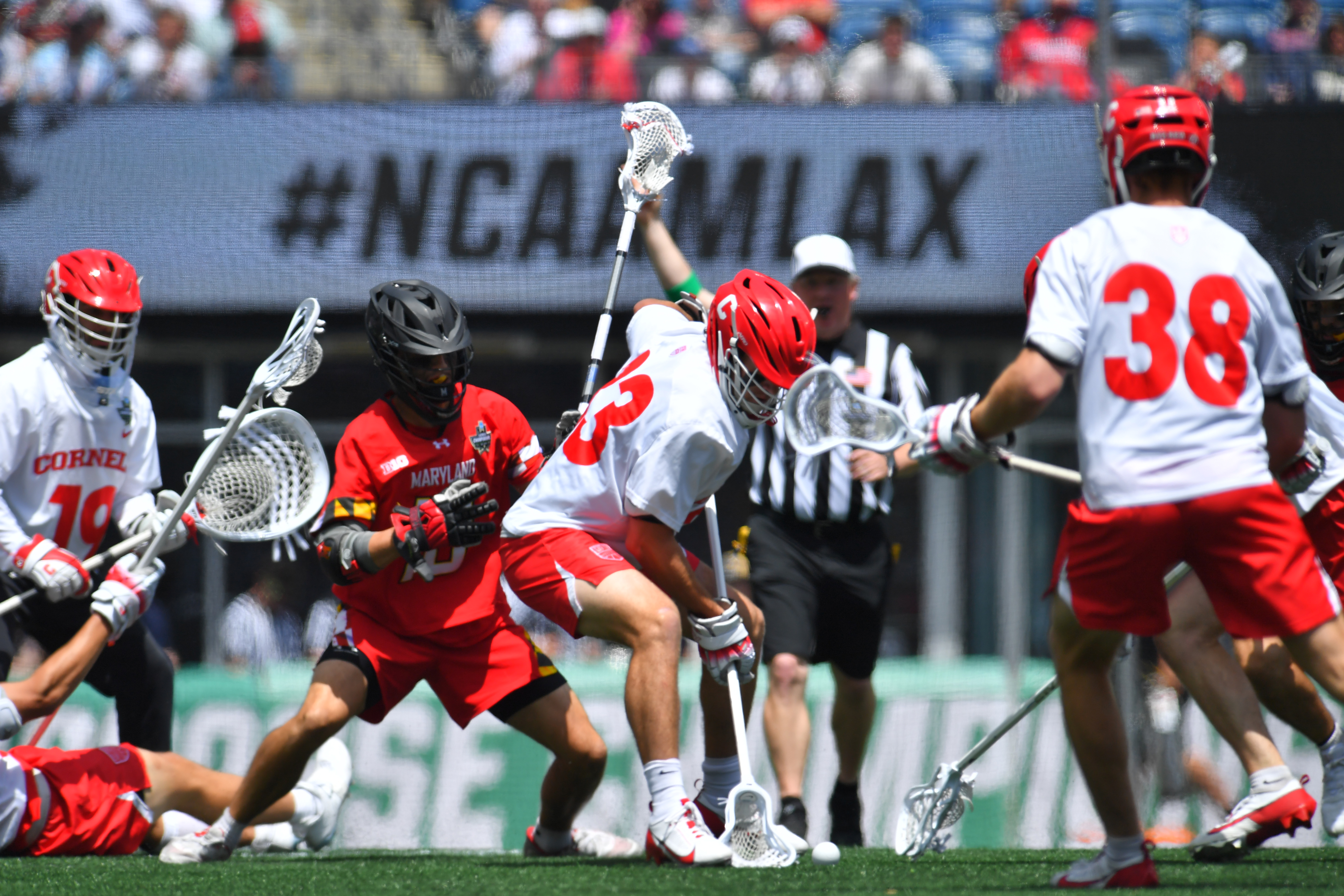 Cornell vs. Maryland in 2025 NCAA Division I men's lacrosse ...