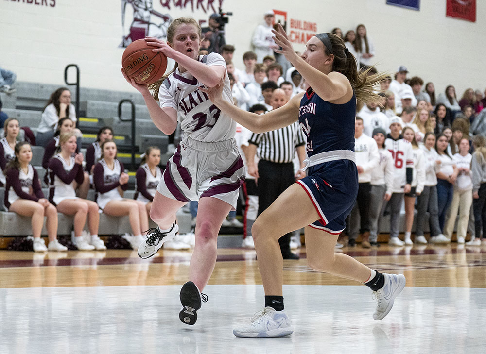 Bangor vs. Pittston Area in the PIAA Class 5A girls basketball first ...