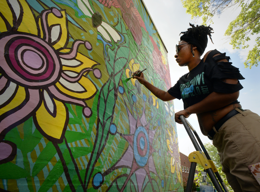A Springfield mural block party and the dedication of the Heritage and ...