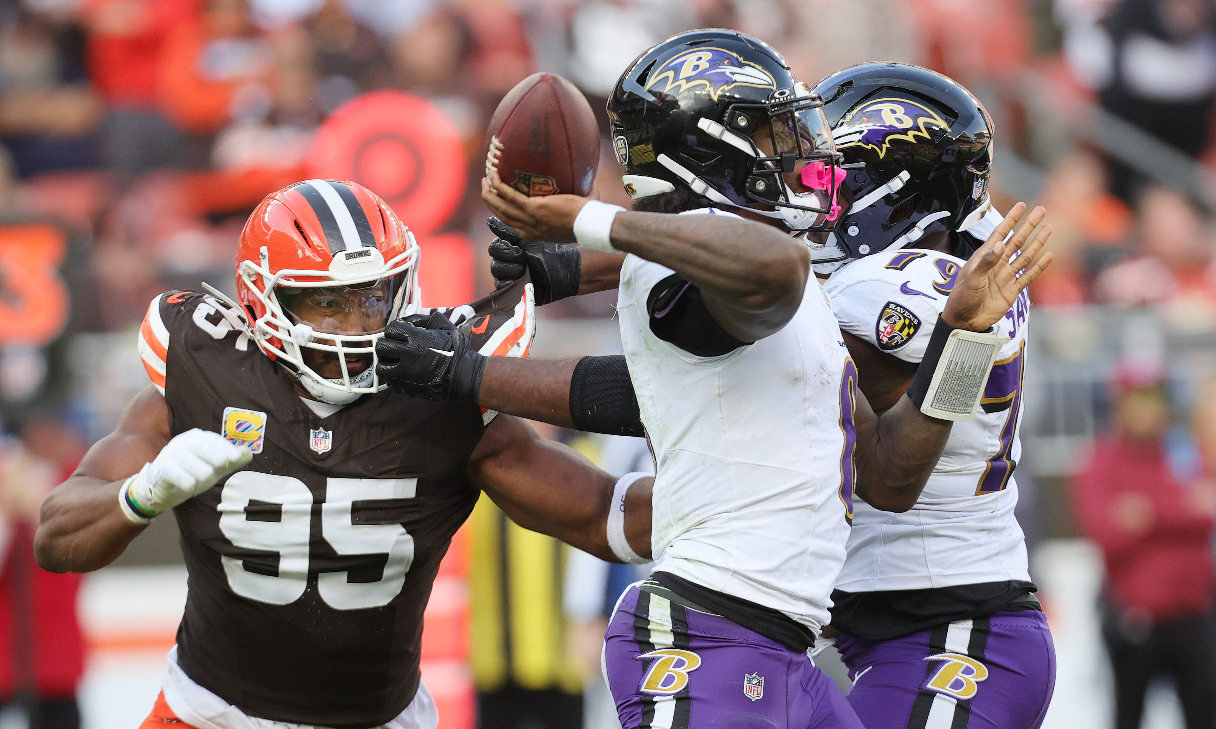 Cleveland Browns defense vs. Baltimore Ravens, October 27, 2024 - cleveland.com