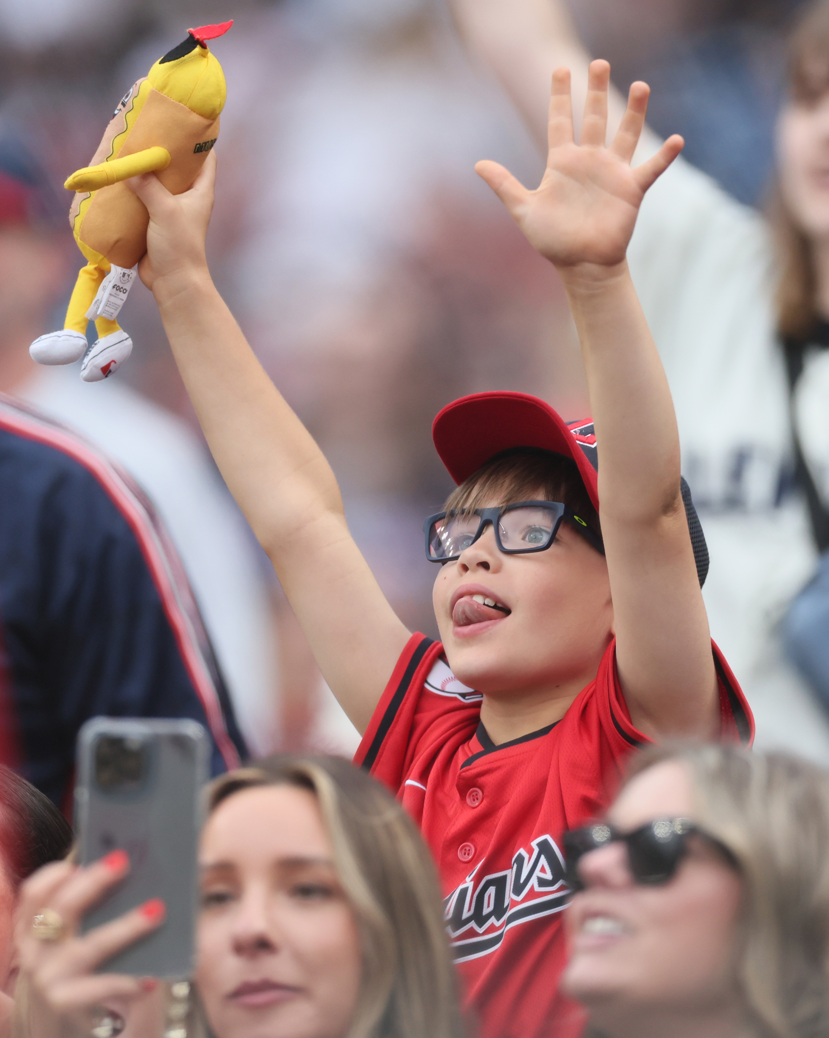 An evening at Progressive Field with the Cleveland Guardians’ Hot Dog ...