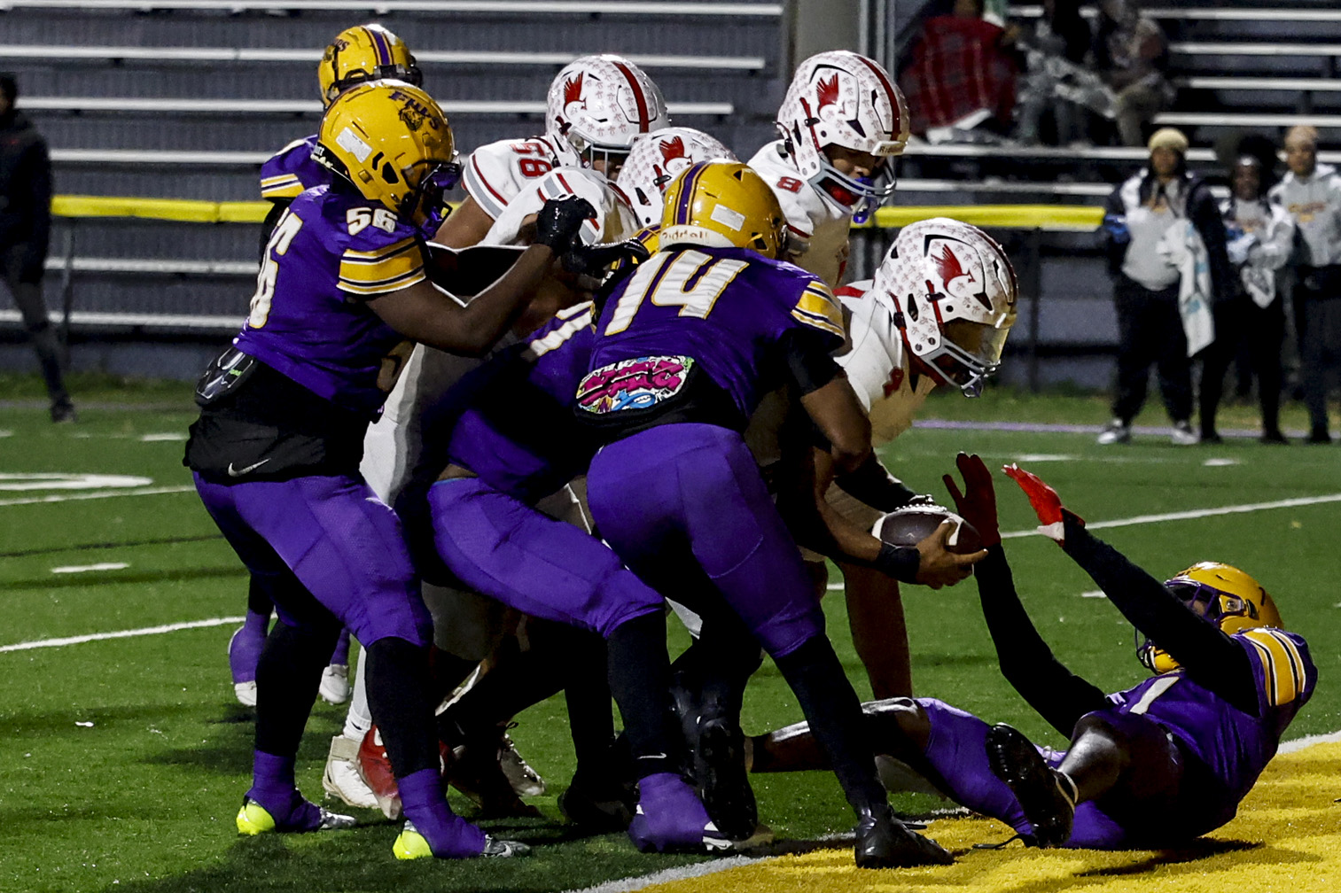 St. Michael at Fairfield 4A Football Playoffs - al.com