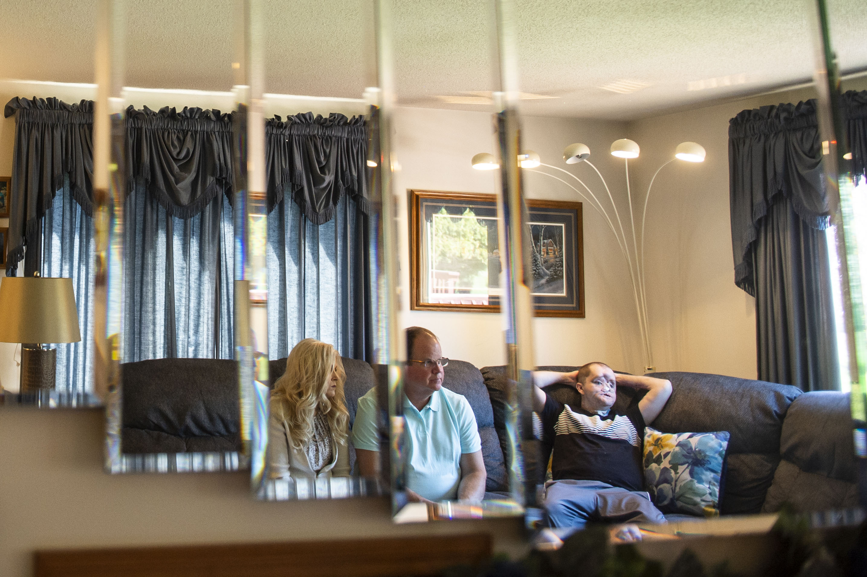 Derek Pfaff of Michigan shares his story as he seeks face transplant ...