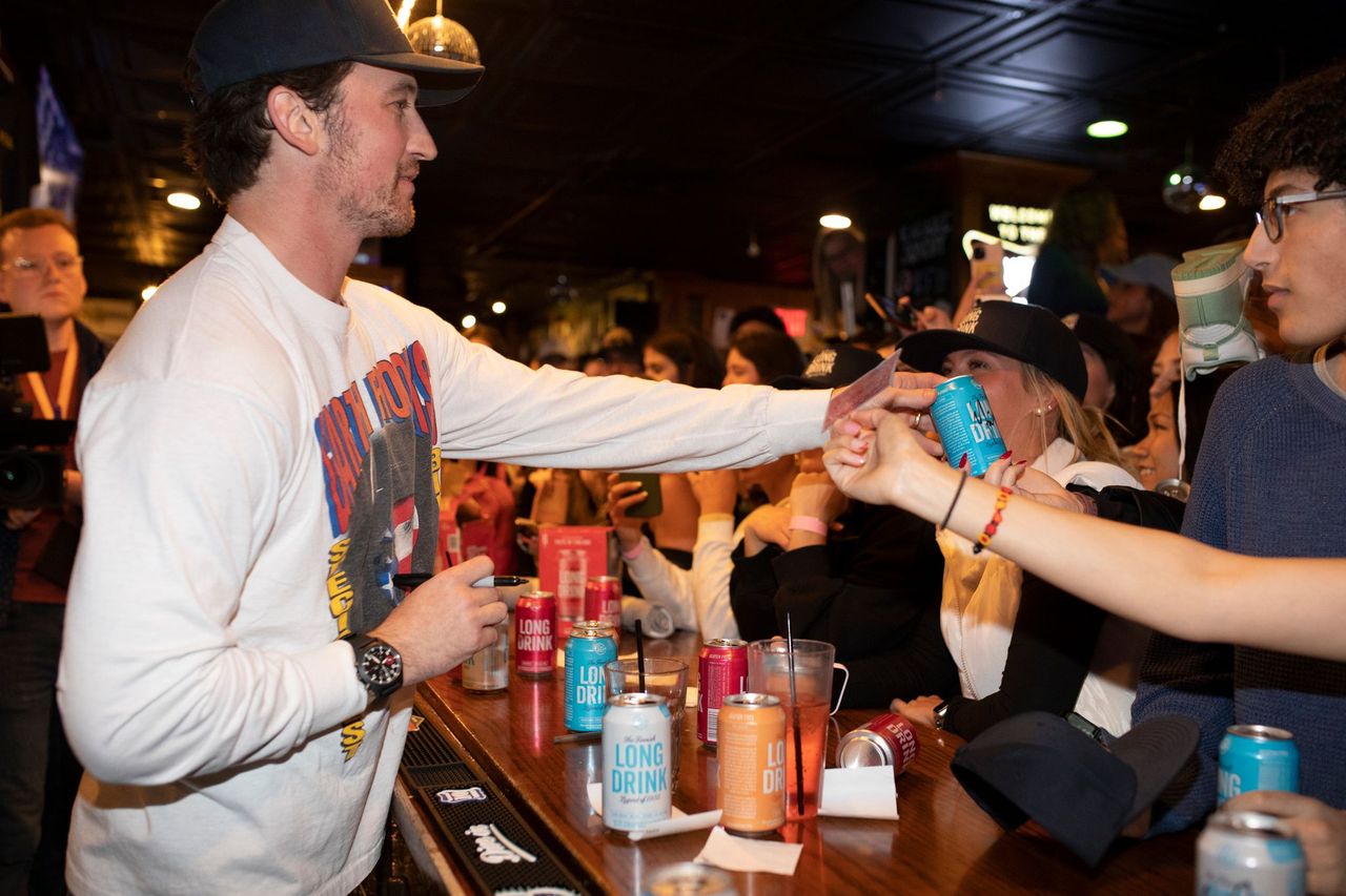 Miles Teller in Michigan to promote Finnish Long Drink - mlive.com