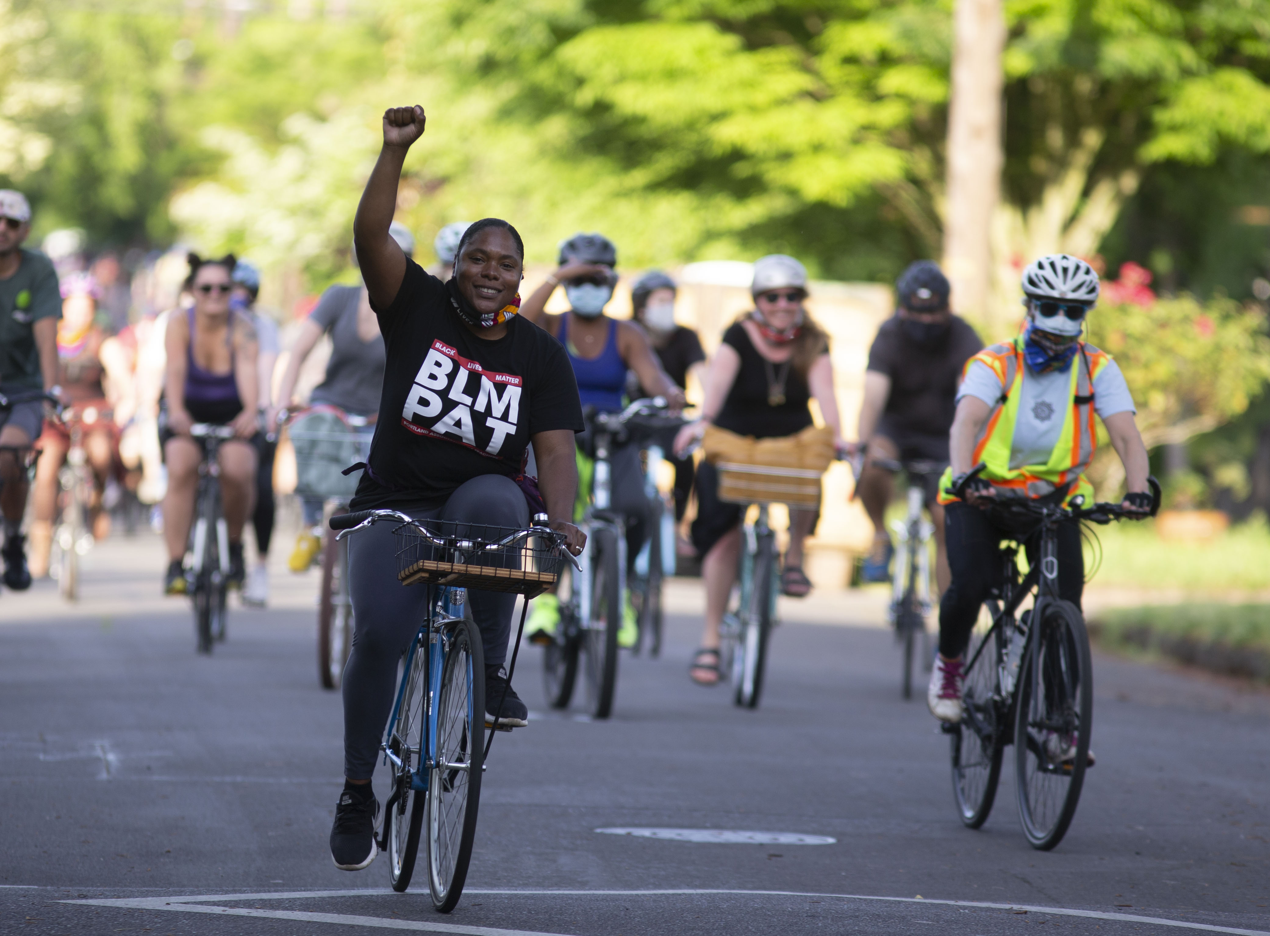 Black Girls Do Bike Let's Ride bike rally through North and Northeast ...