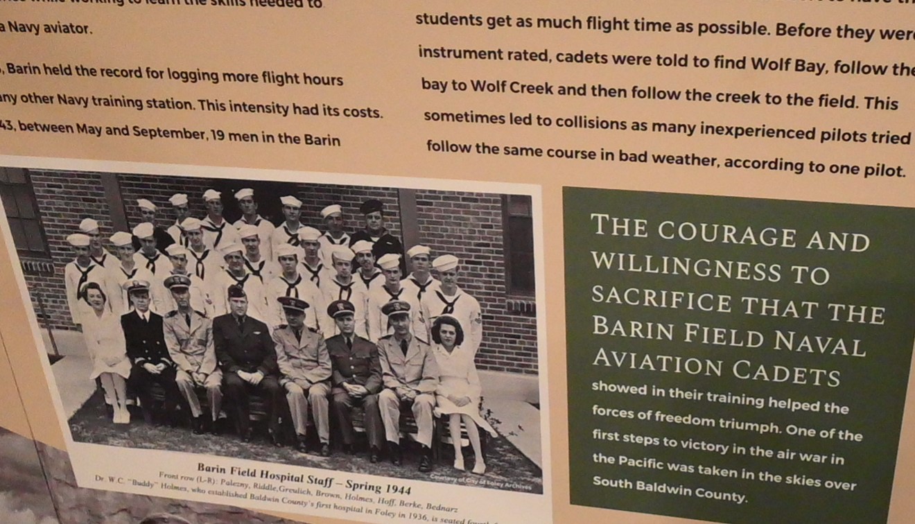 Barin Field, World War II exhibit in Foley, Ala. - al.com