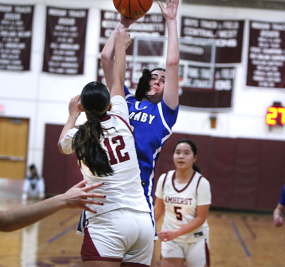 Granby vs Amherst girls Basketball 1/9/26 - masslive.com