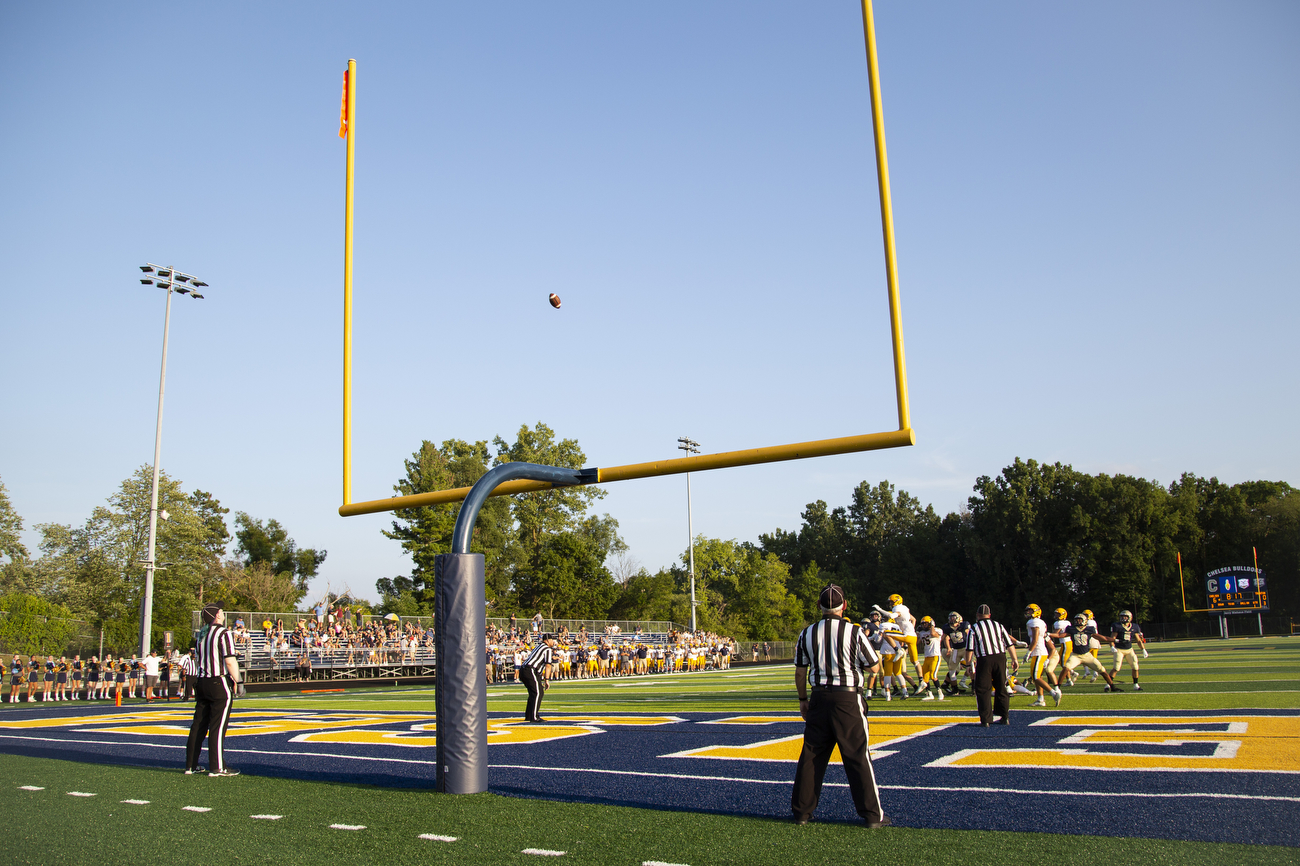 Chelsea vs Trenton Lake football game Friday night - mlive.com