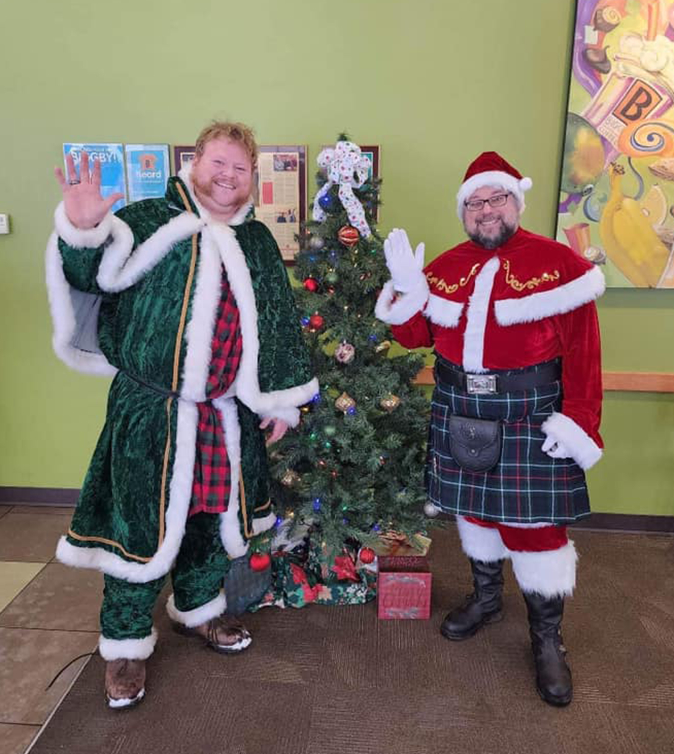 The Kilted Santa - mlive.com