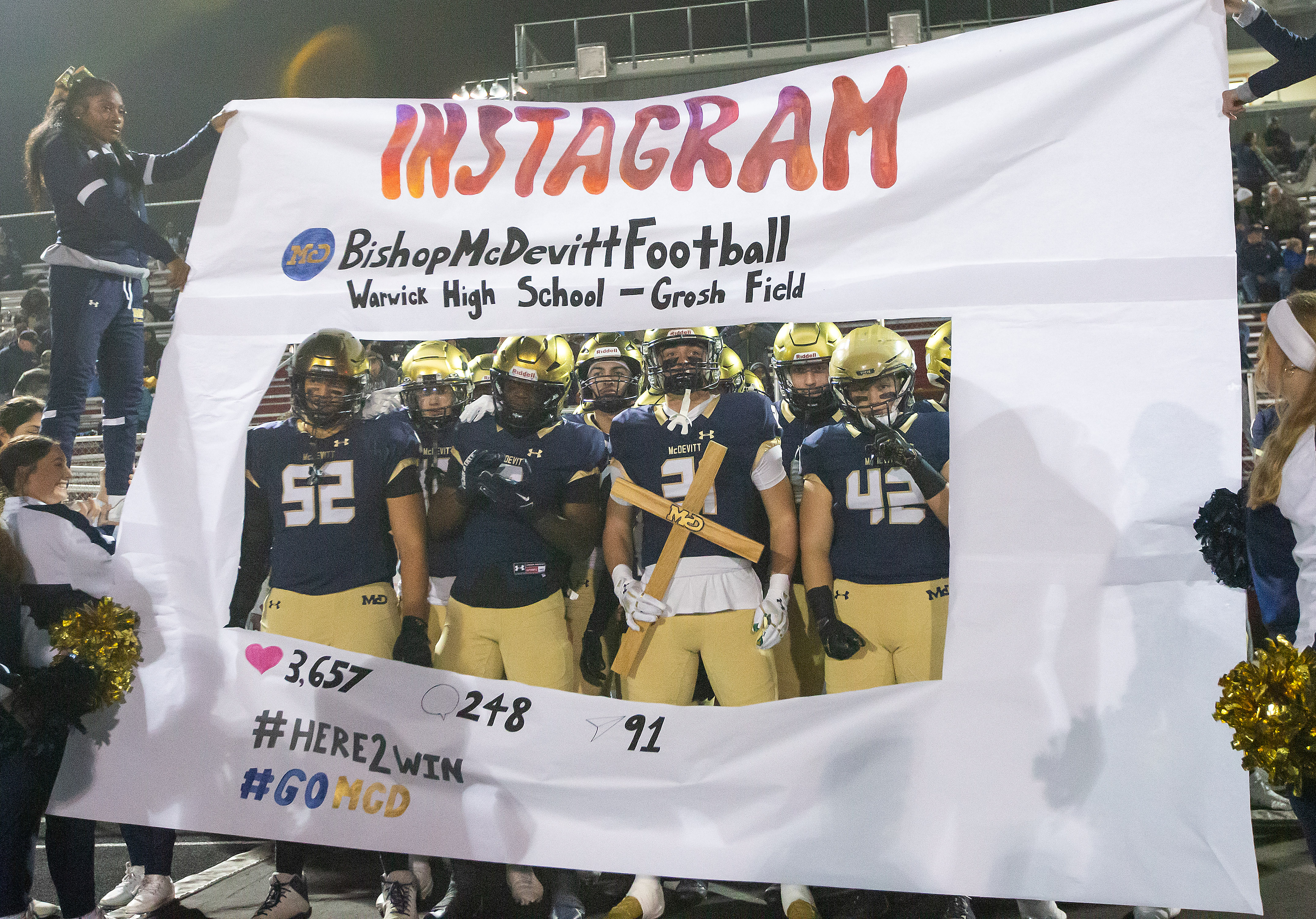 Bishop McDevitt defeats Solanco 38-20 in District 3-5A high school ...