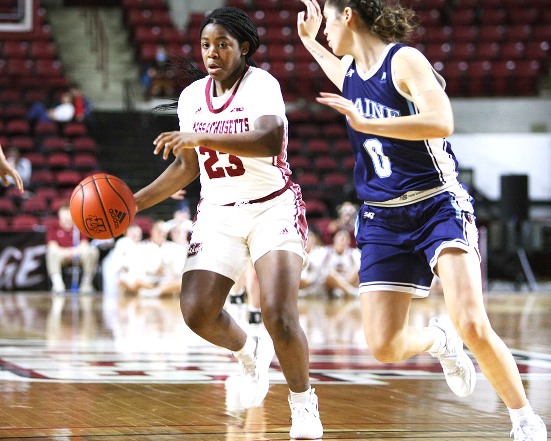 UMass Women's Basketball vs Maine 11/14/22 - masslive.com