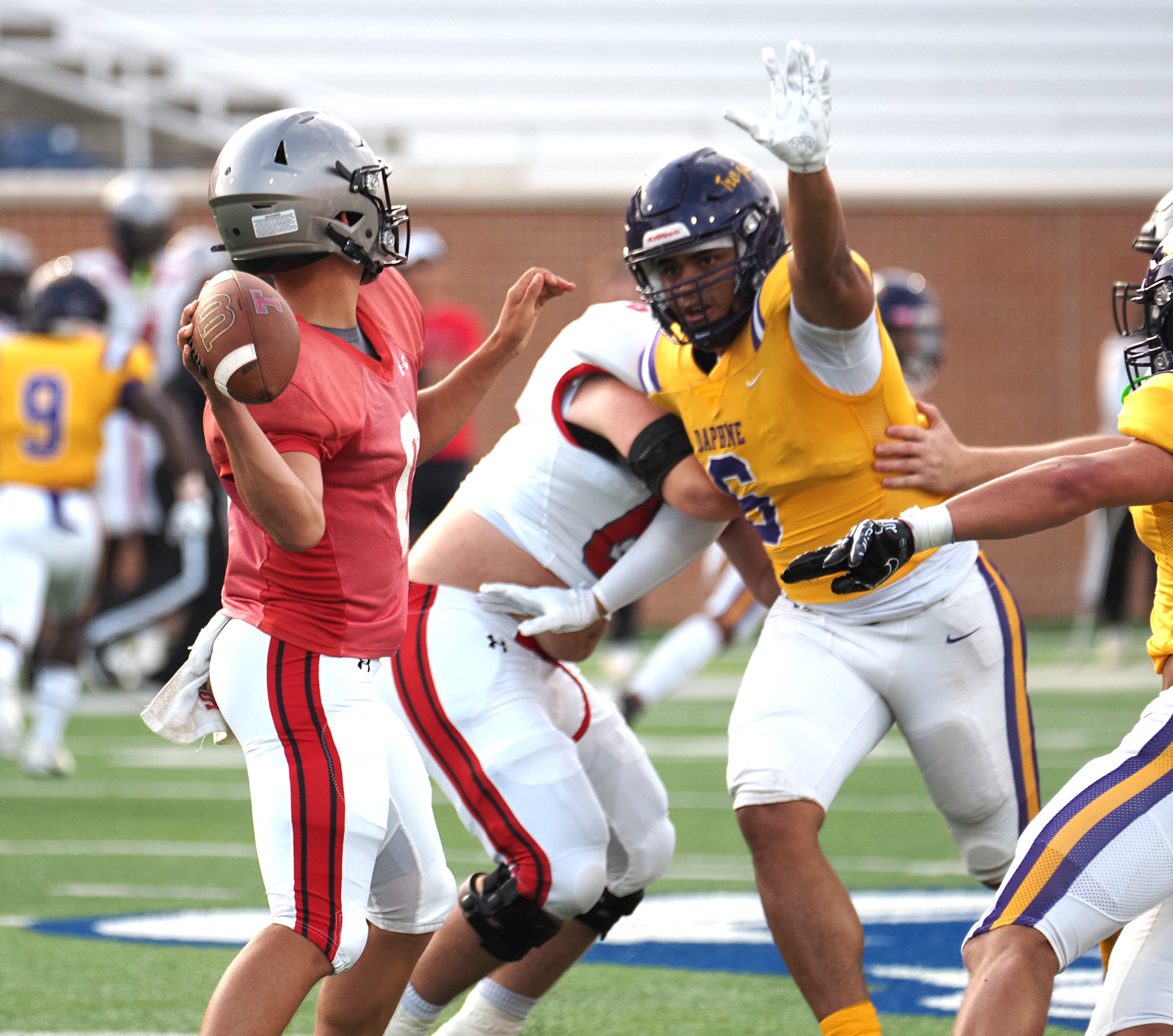 Thompson and Daphne spring football - al.com