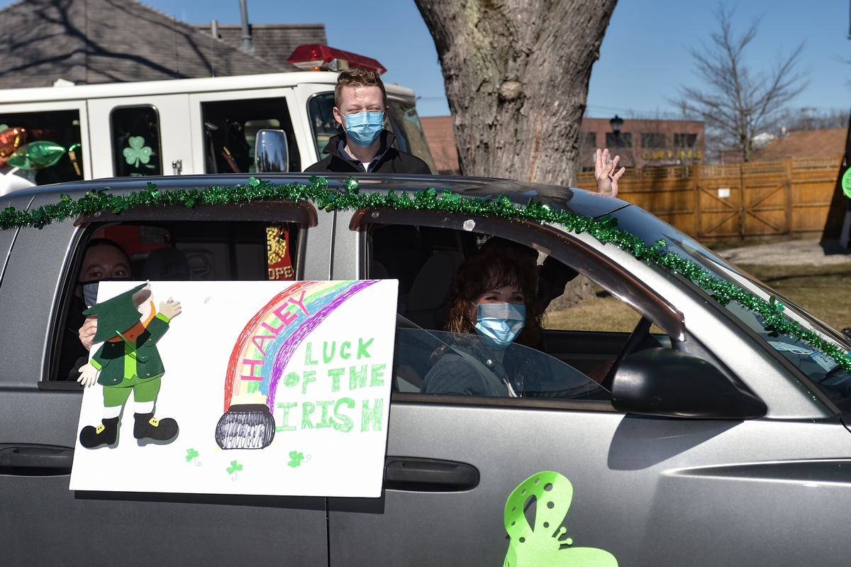 West Springfield celebrates St. Patrick's Day with Colleen Parade at ...