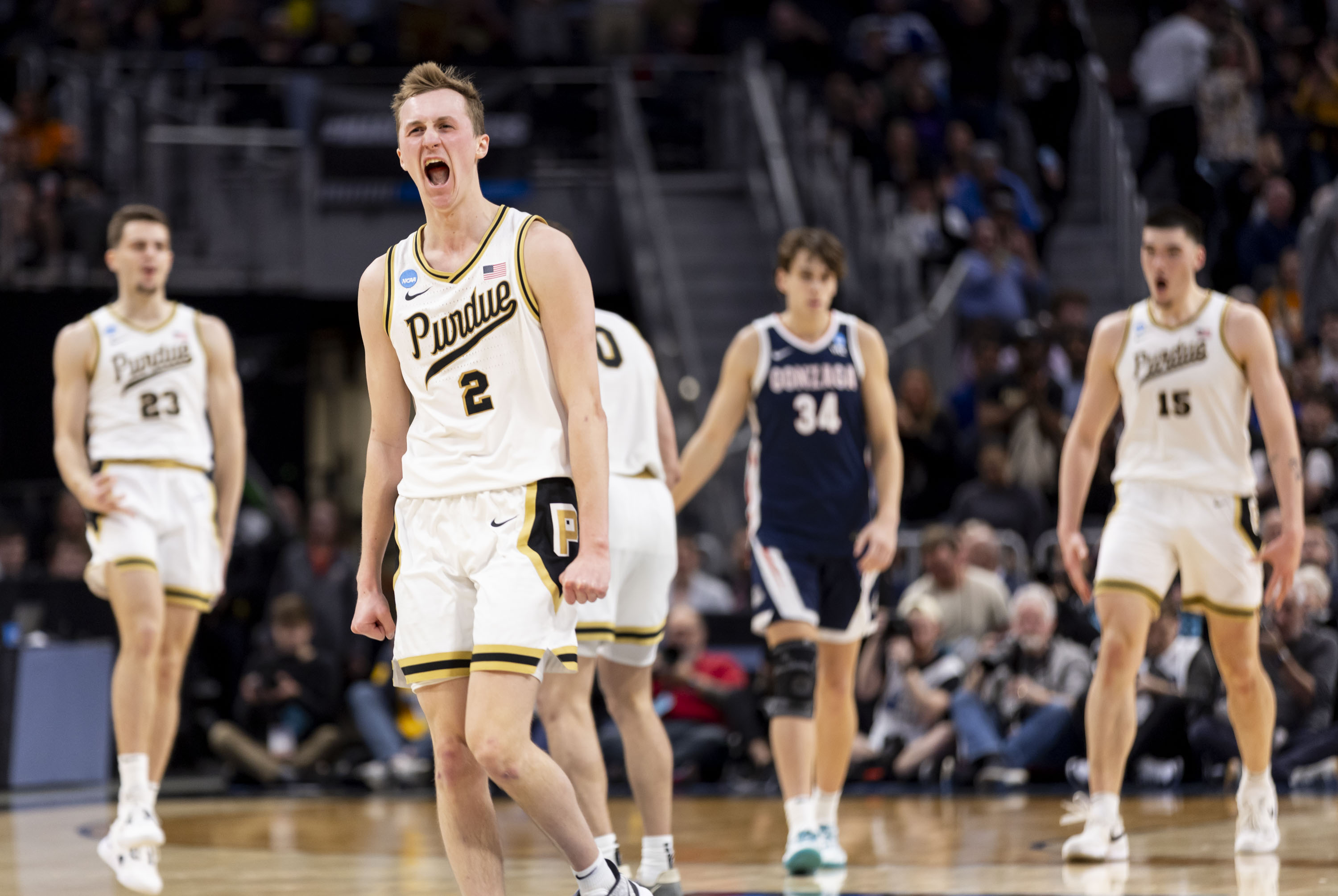 See photos as Purdue basketball defeats Gonzaga in Detroit - mlive.com