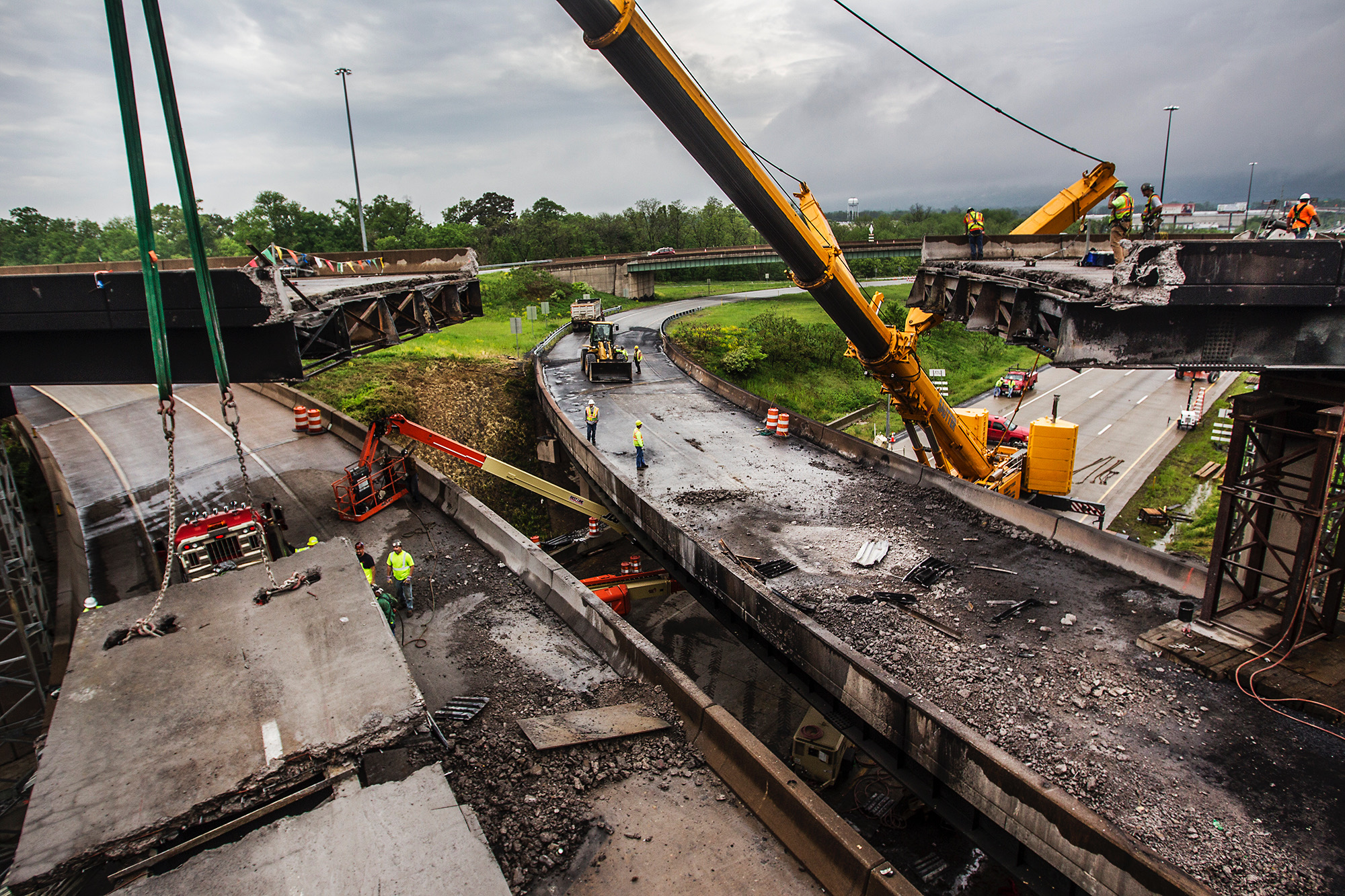 Fuel tanker truck fire, May 9, 2013 - pennlive.com