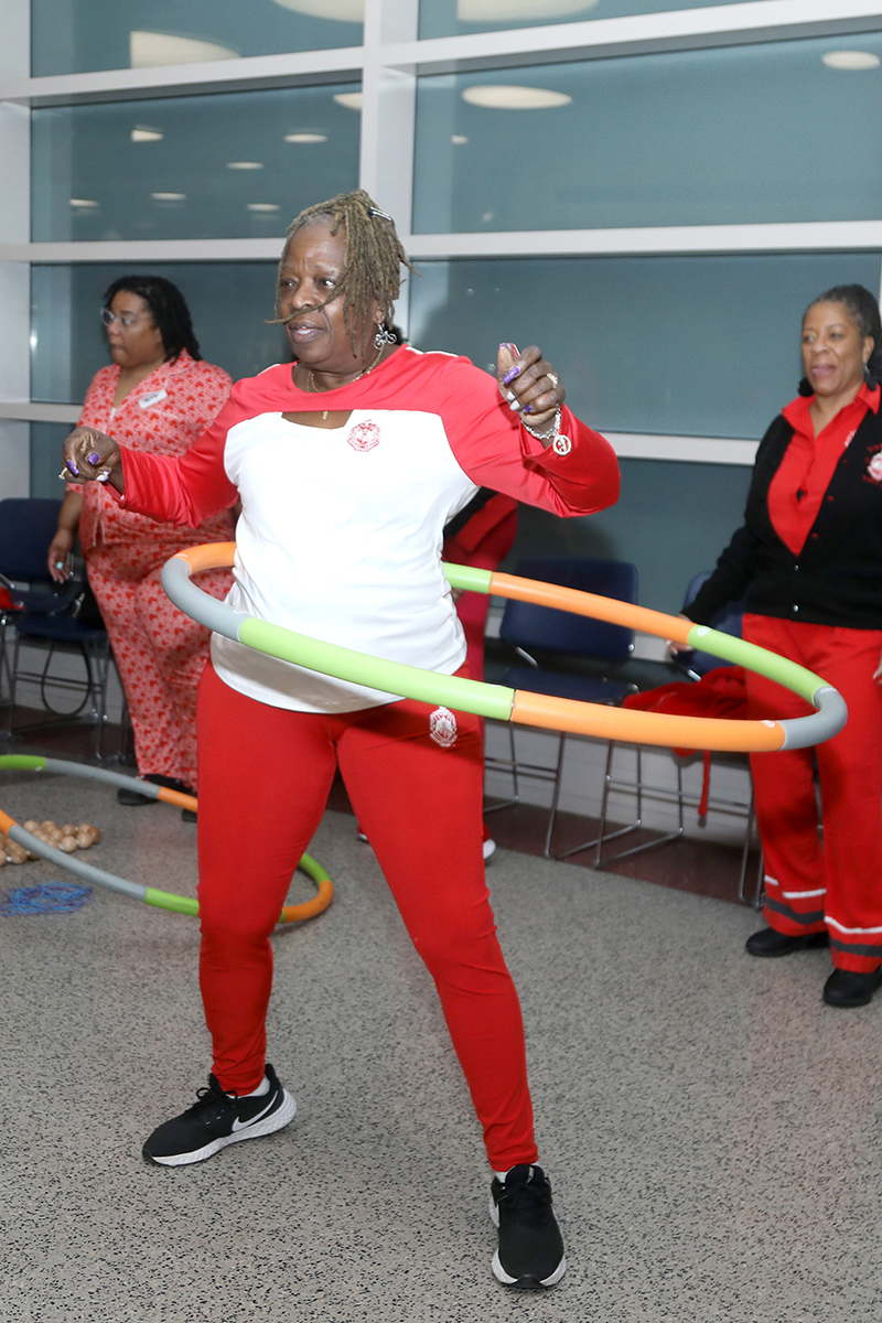 The Delta Sigma Theta Sorority Go Red Pajama Party to raise awareness ...