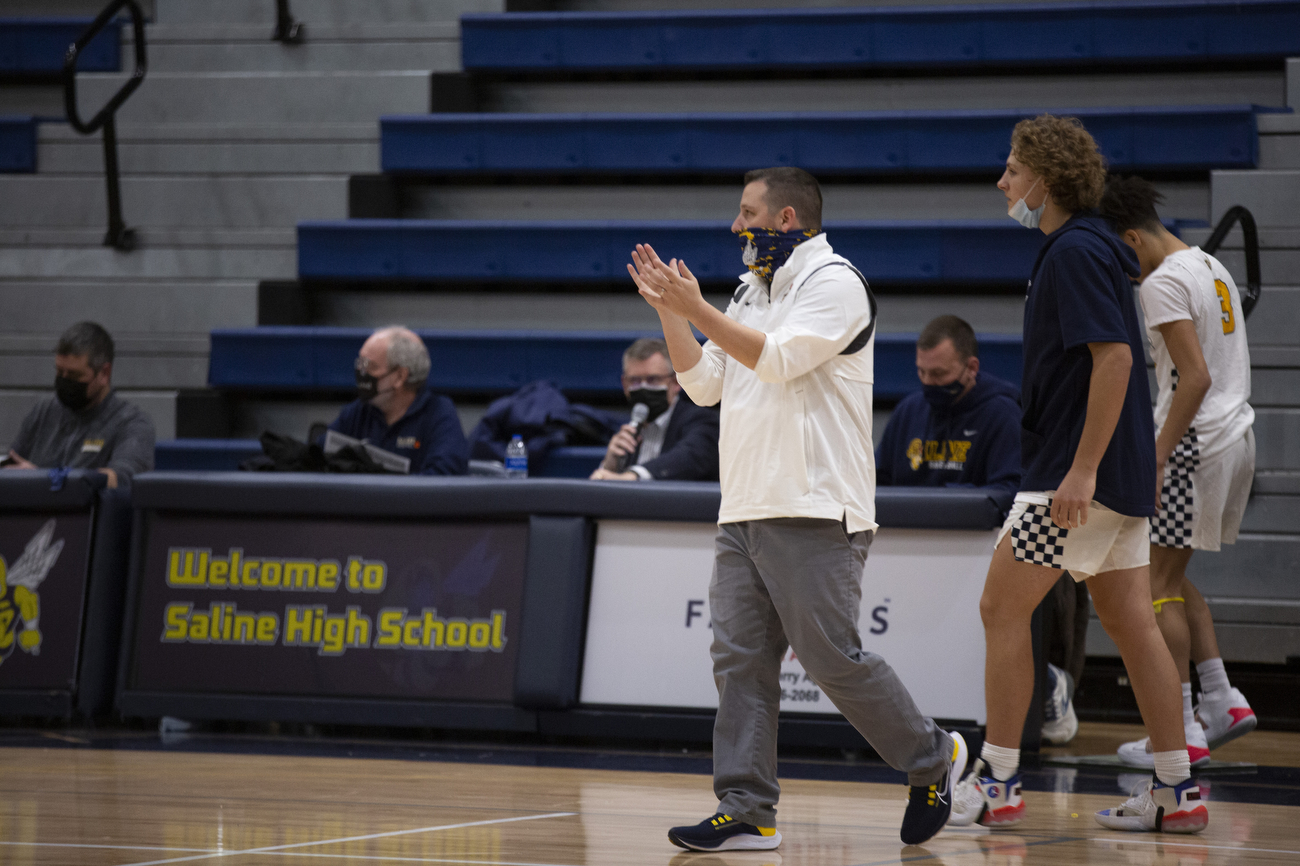 Riverview, Saline High School boy’s basketball game - mlive.com