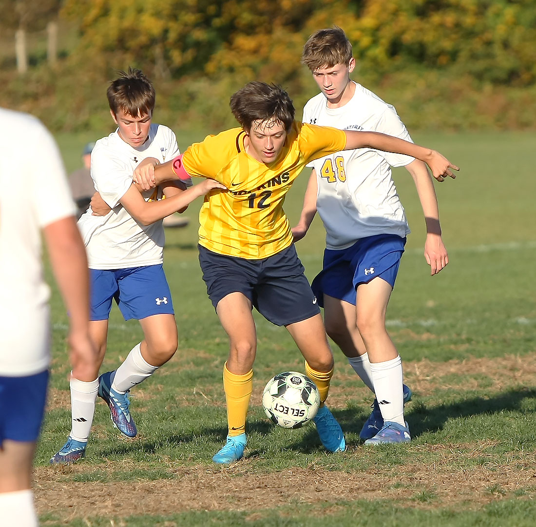 Gateway vs Hopkins Academy boys Soccer 10/23/24 - masslive.com