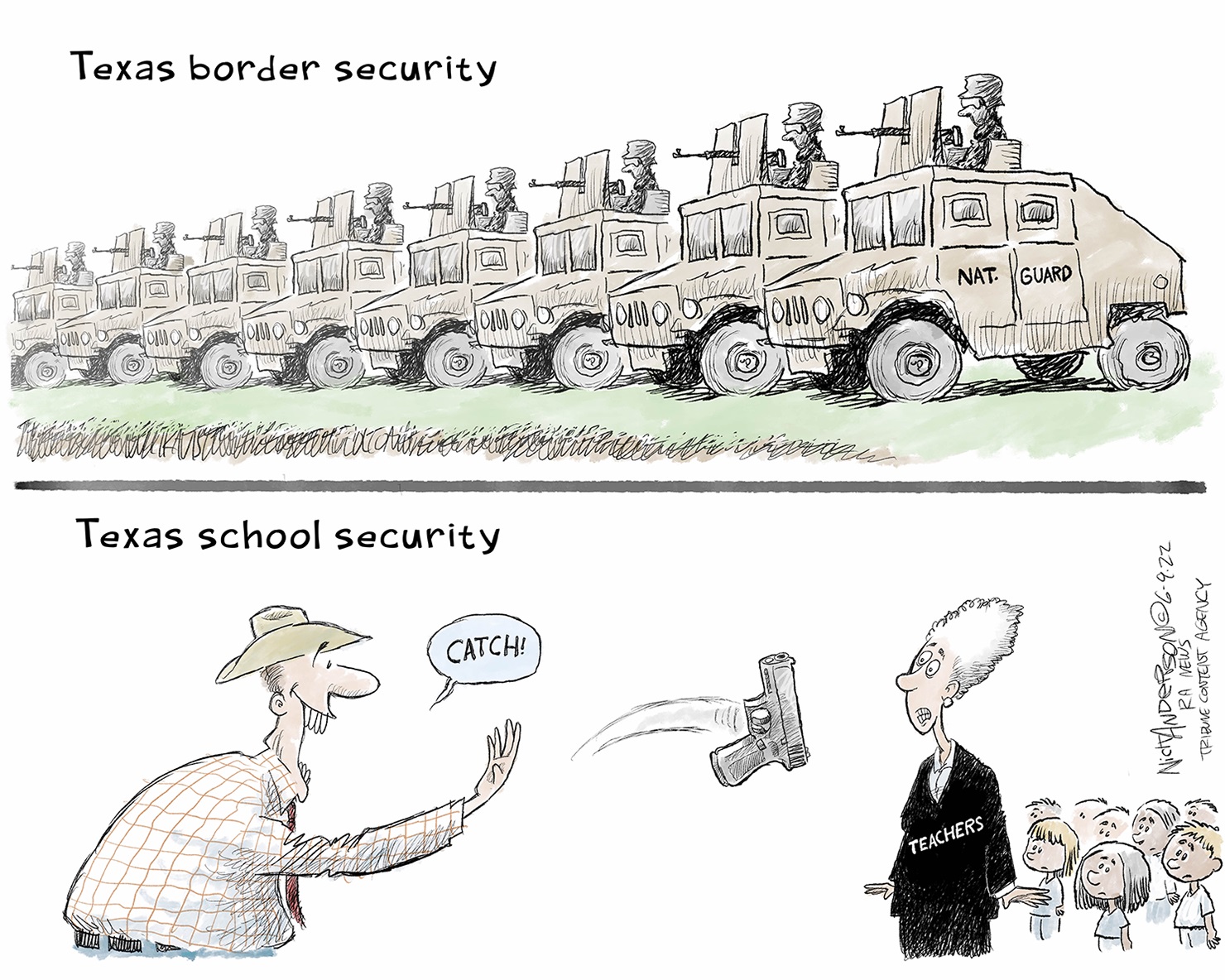 Editorial cartoons for June 12, 2022 - syracuse.com
