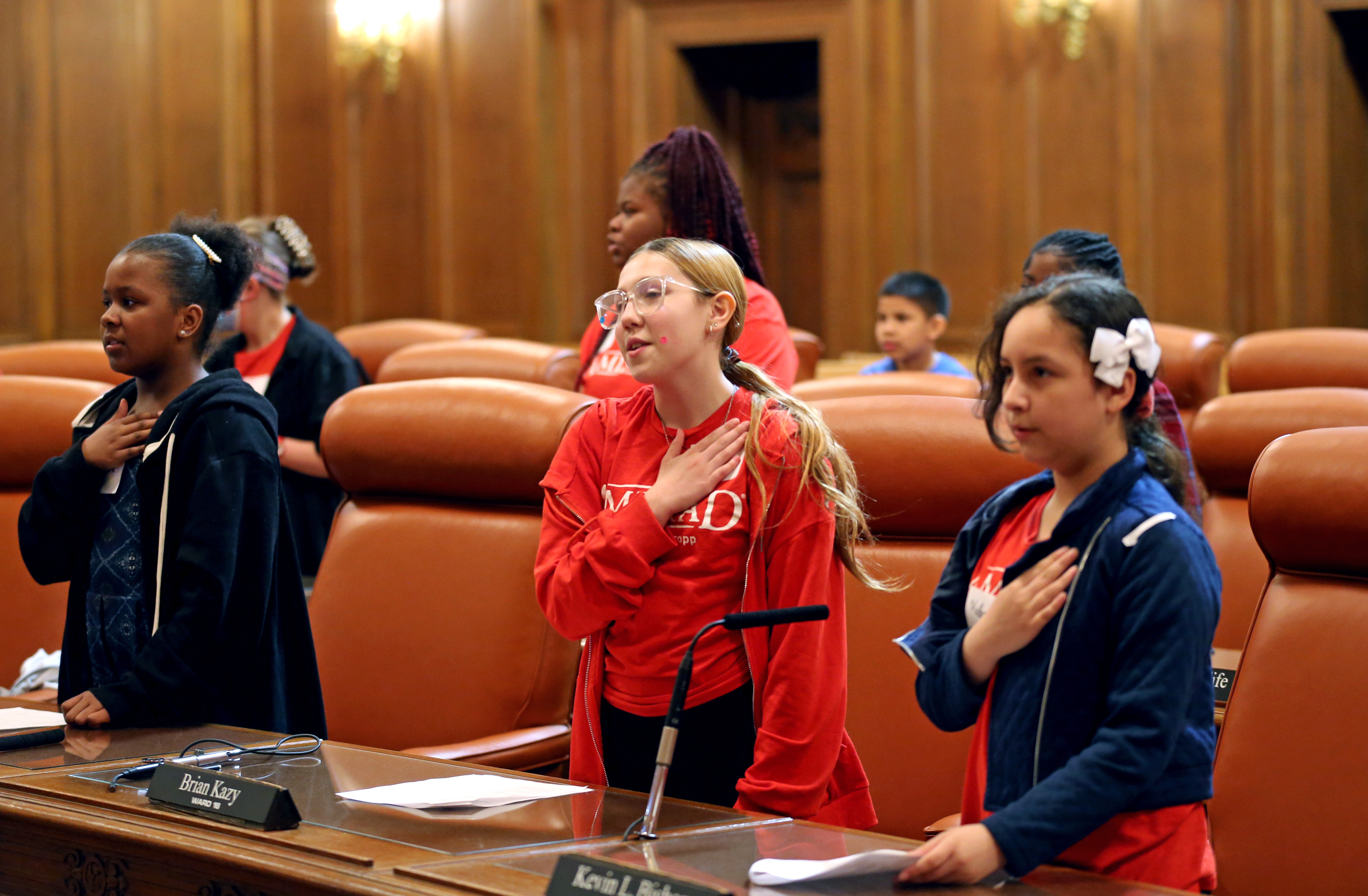 Clara E. Westropp students participate in mock city council meeting and ...