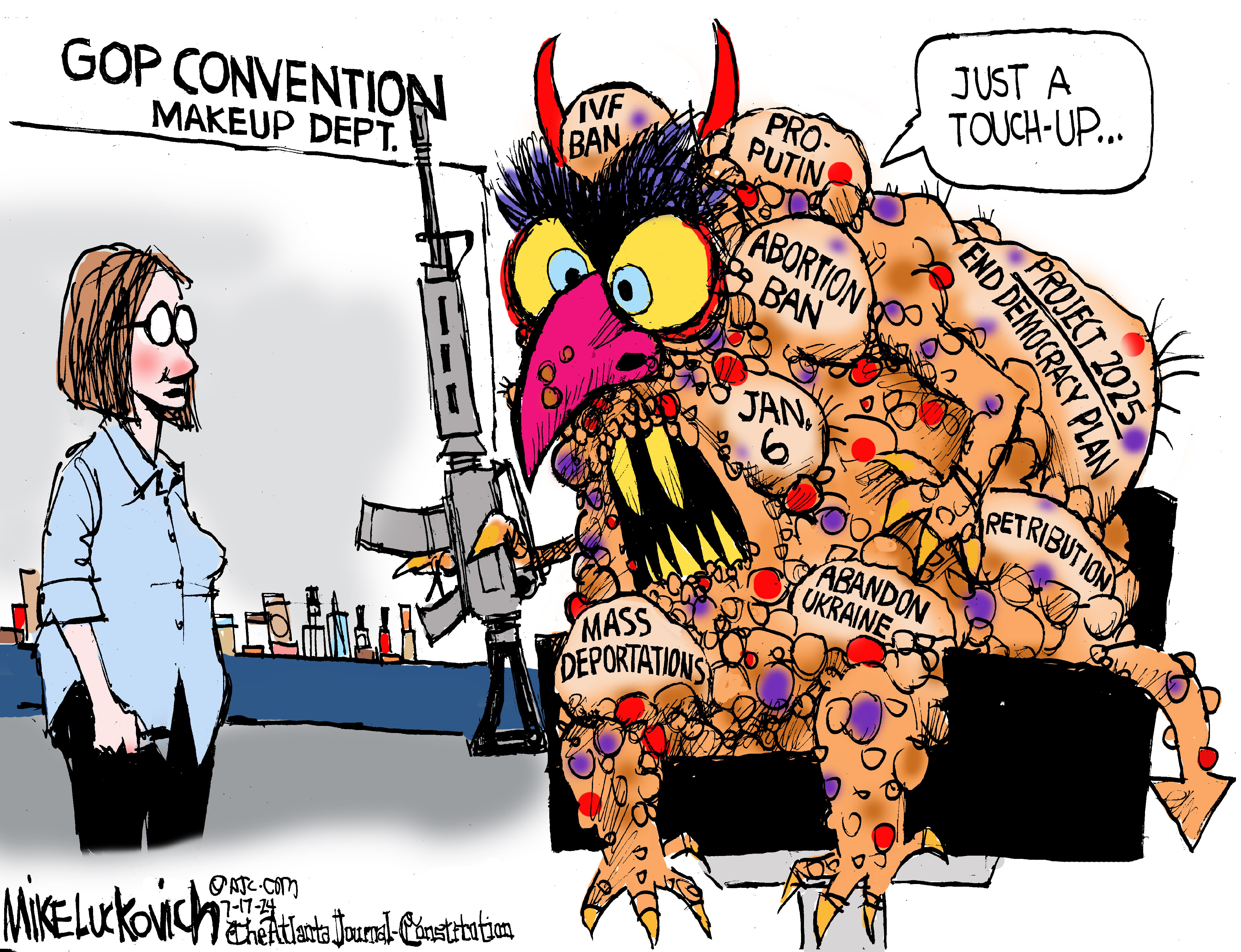 Editorial cartoons for July 21, 2024 - oregonlive.com