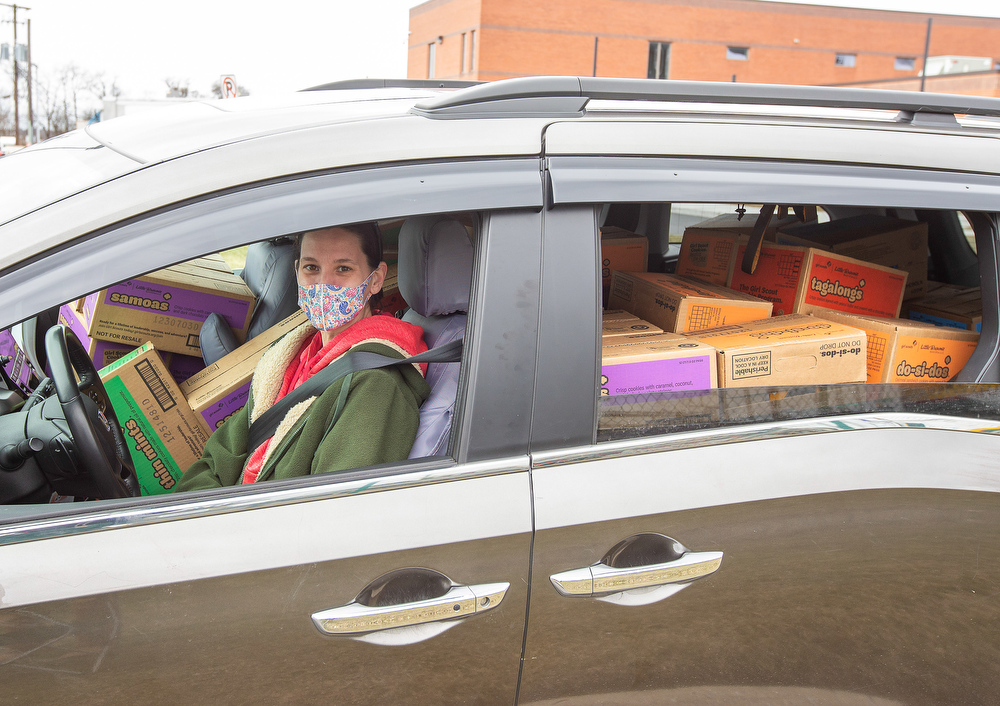 Girl Scout Cookie Mega Drop in Harrisburg - pennlive.com