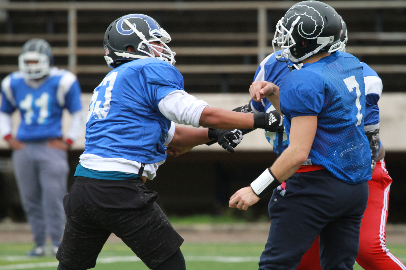 Rhodes High School football team makes the playoffs for the first time ...