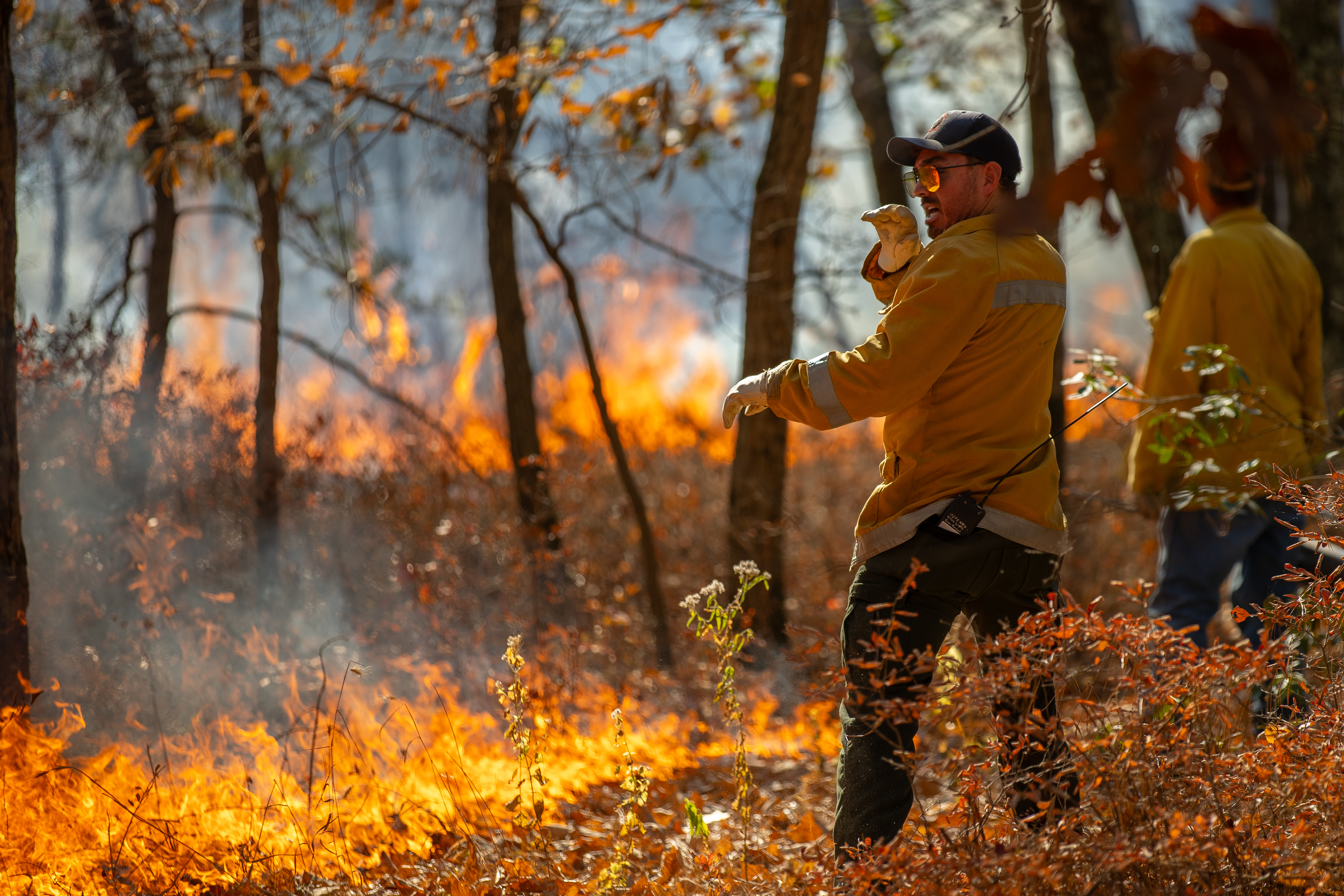 Homes evacuated due to major brush fire - nj.com