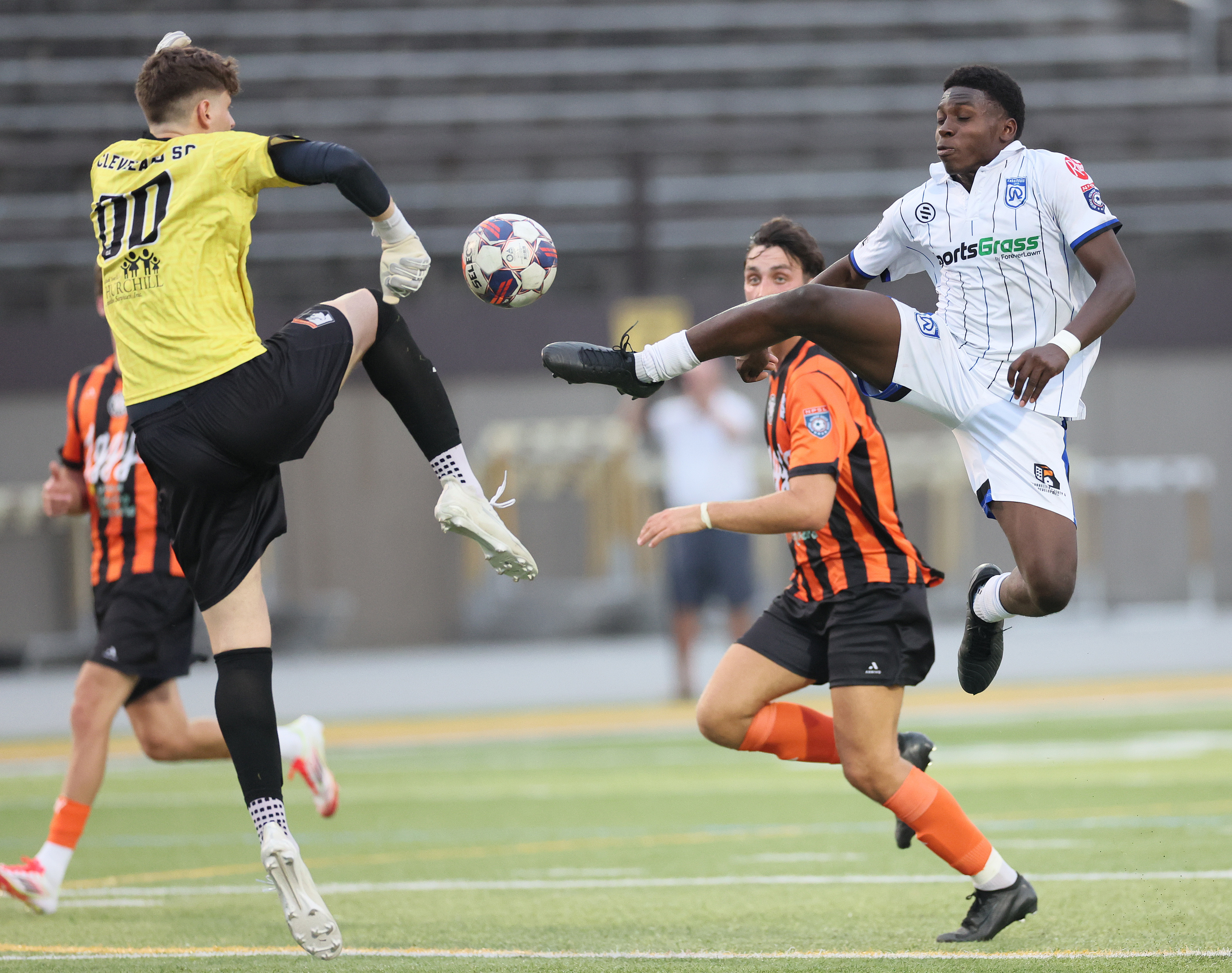 Cleveland SC vs. Ambassadors Ohio in a National Premier Soccer League ...