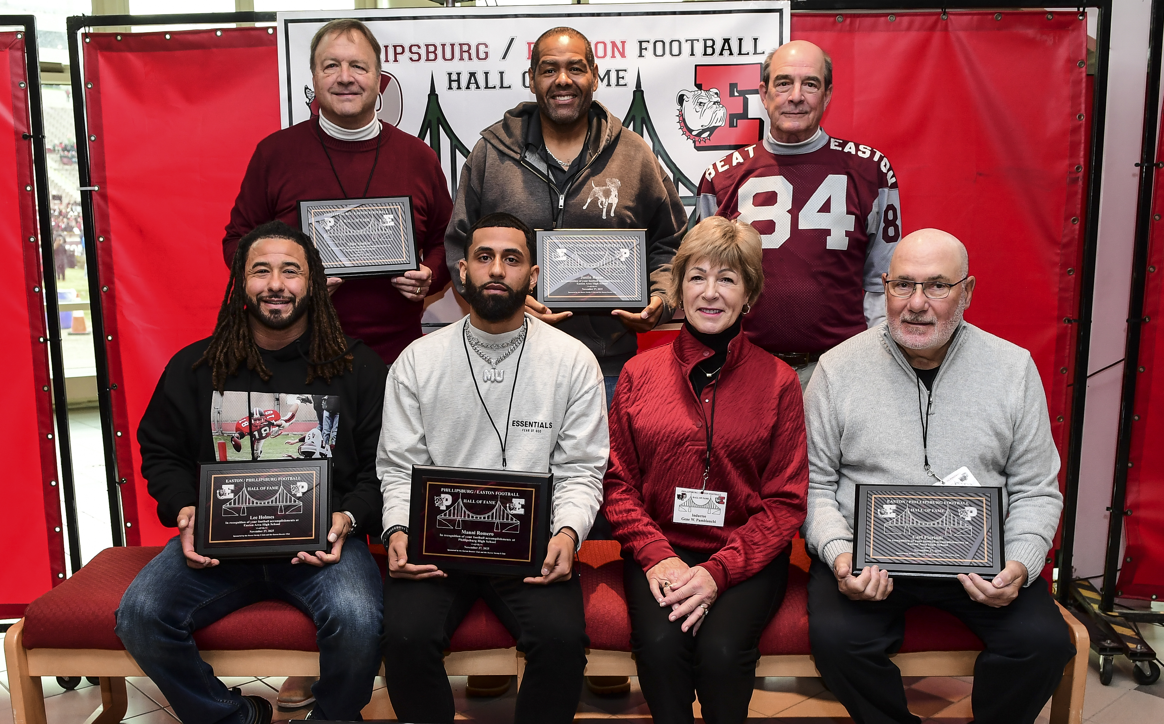 2025 Easton-Phillipsburg Football Hall of Fame inductions ceremony ...