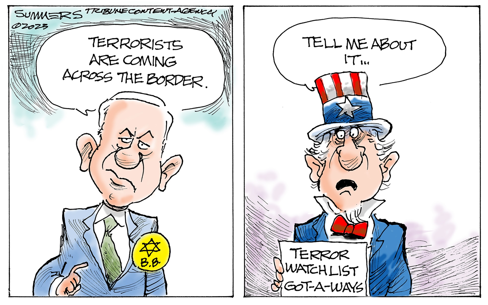 Editorial cartoons for Oct. 29, 2023 - oregonlive.com