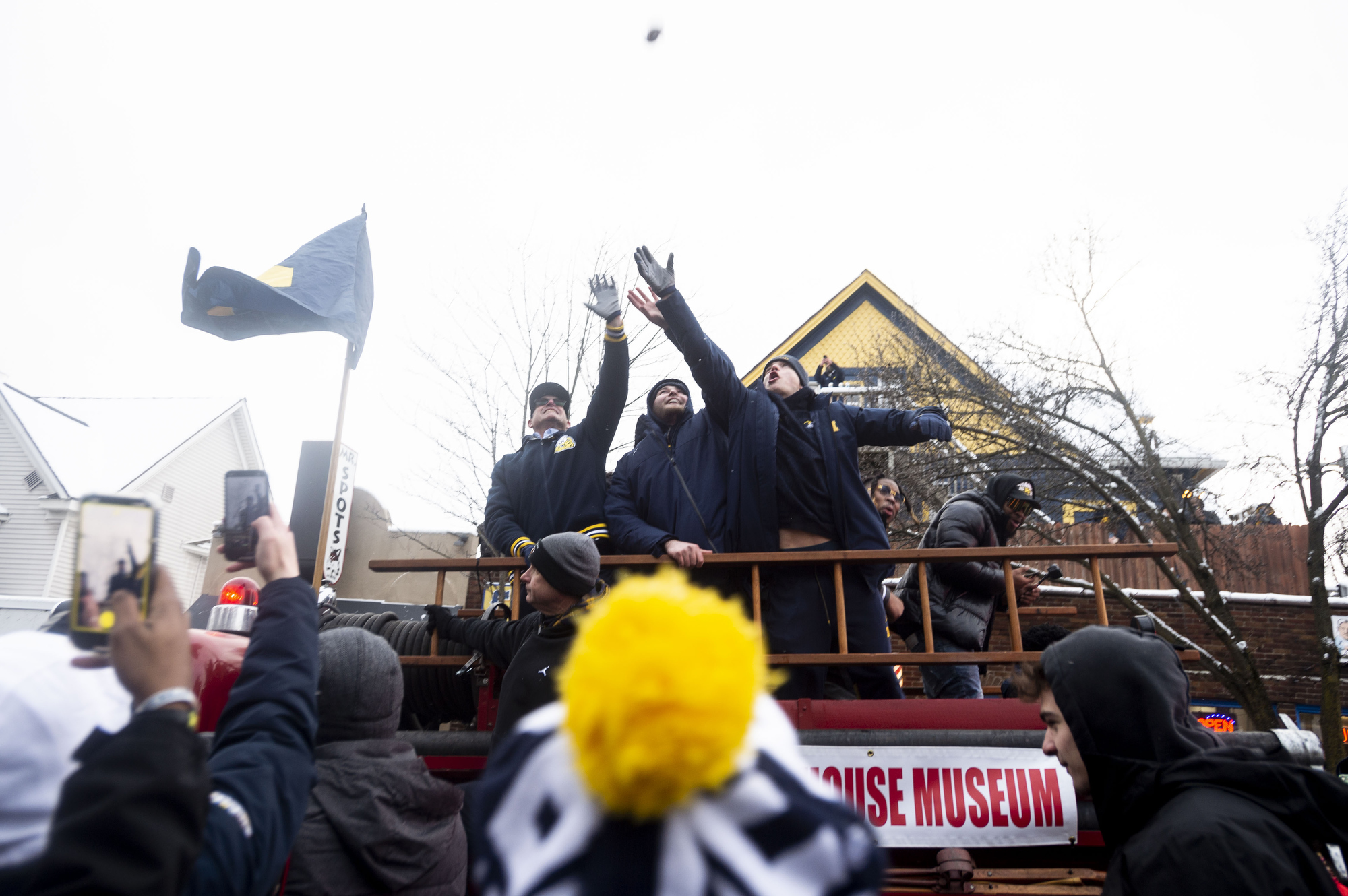 Michigan football celebrated as national champions at parade in Ann ...