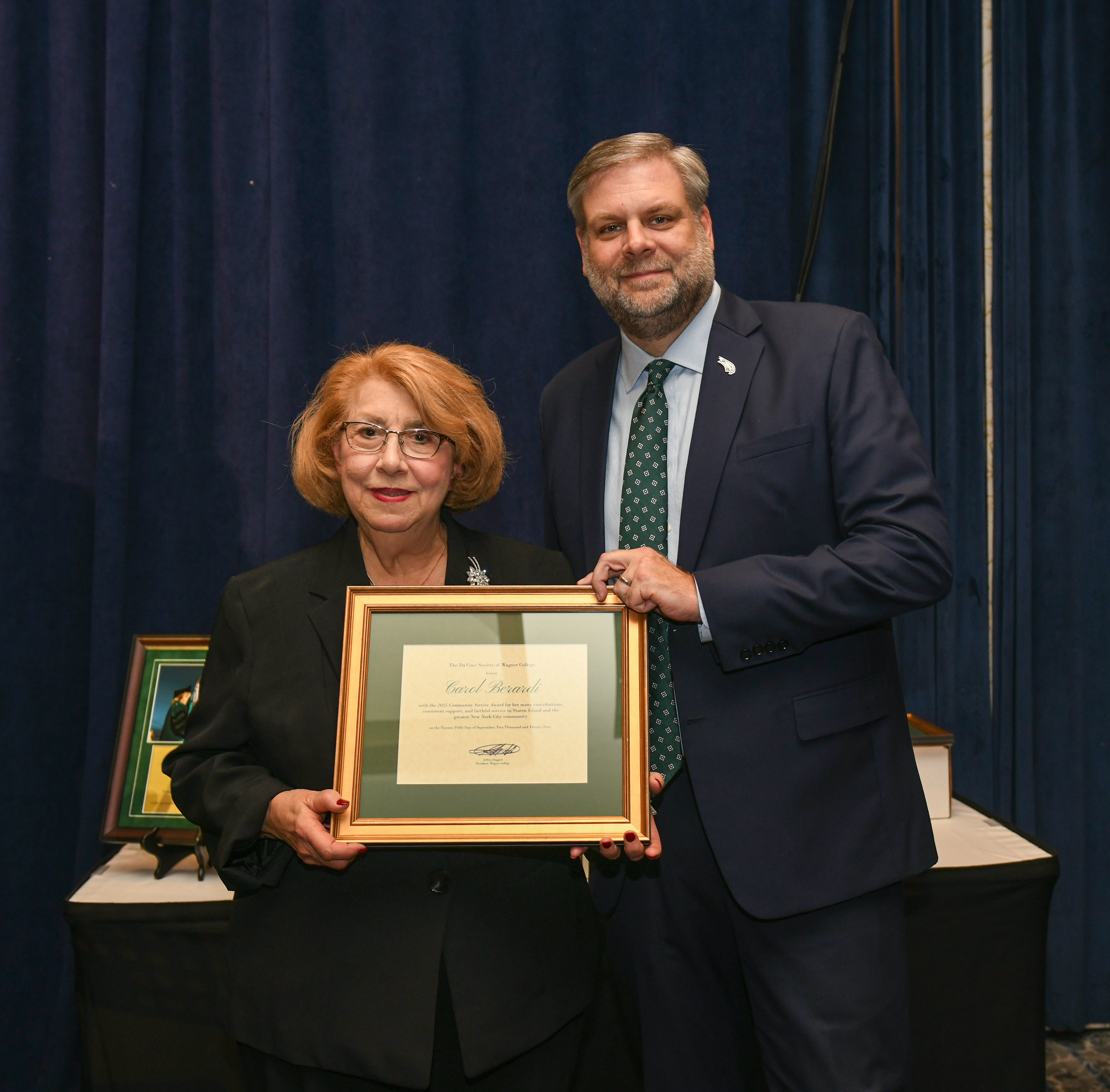 Wagner College DaVinci Society's 20th Scholarship Dinner - silive.com