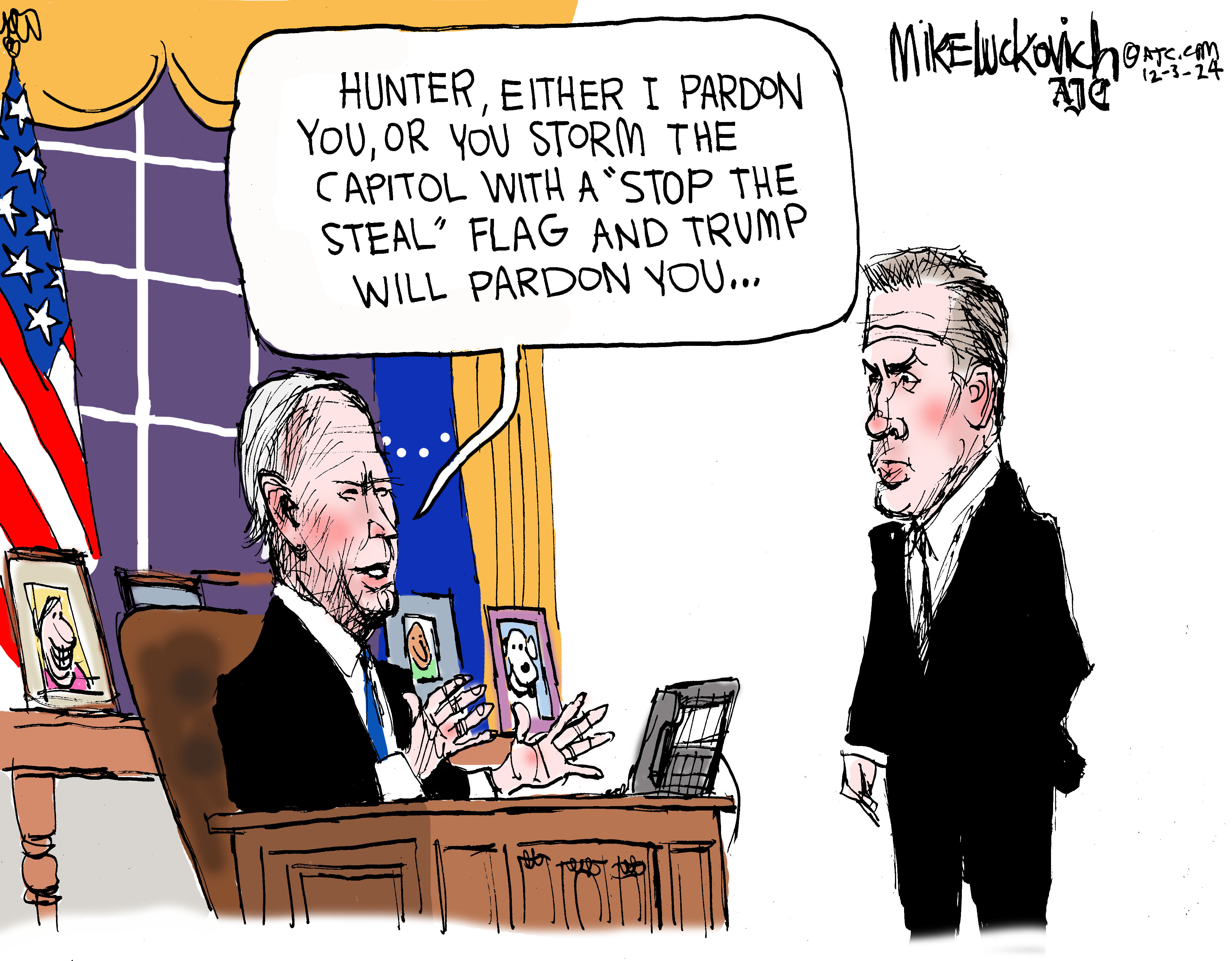 Editorial cartoons for Dec. 8, 2024 - cleveland.com