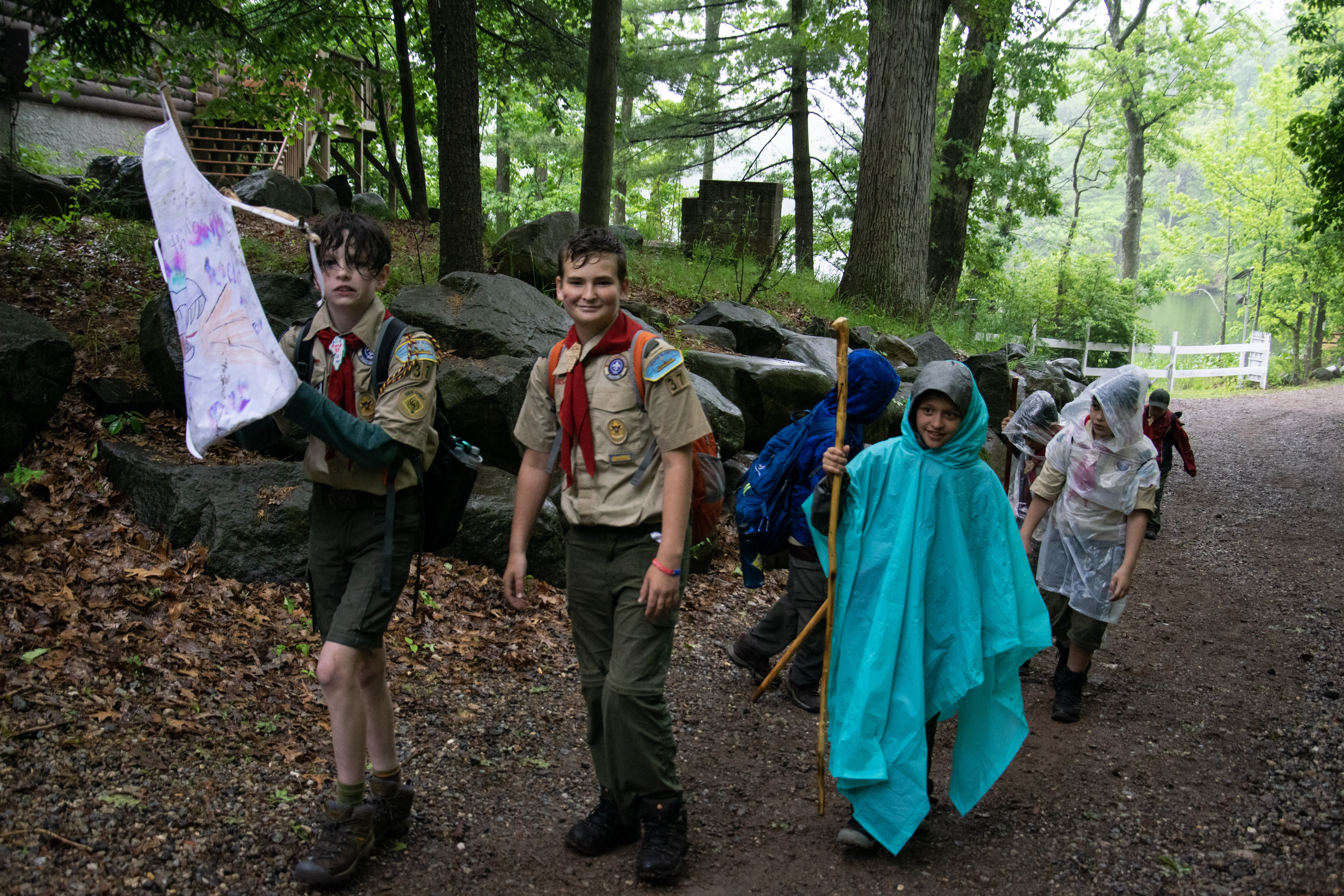 The Boy Scouts annual camp-o-ree at Pouch Camp in Todt Hill Saturday ...
