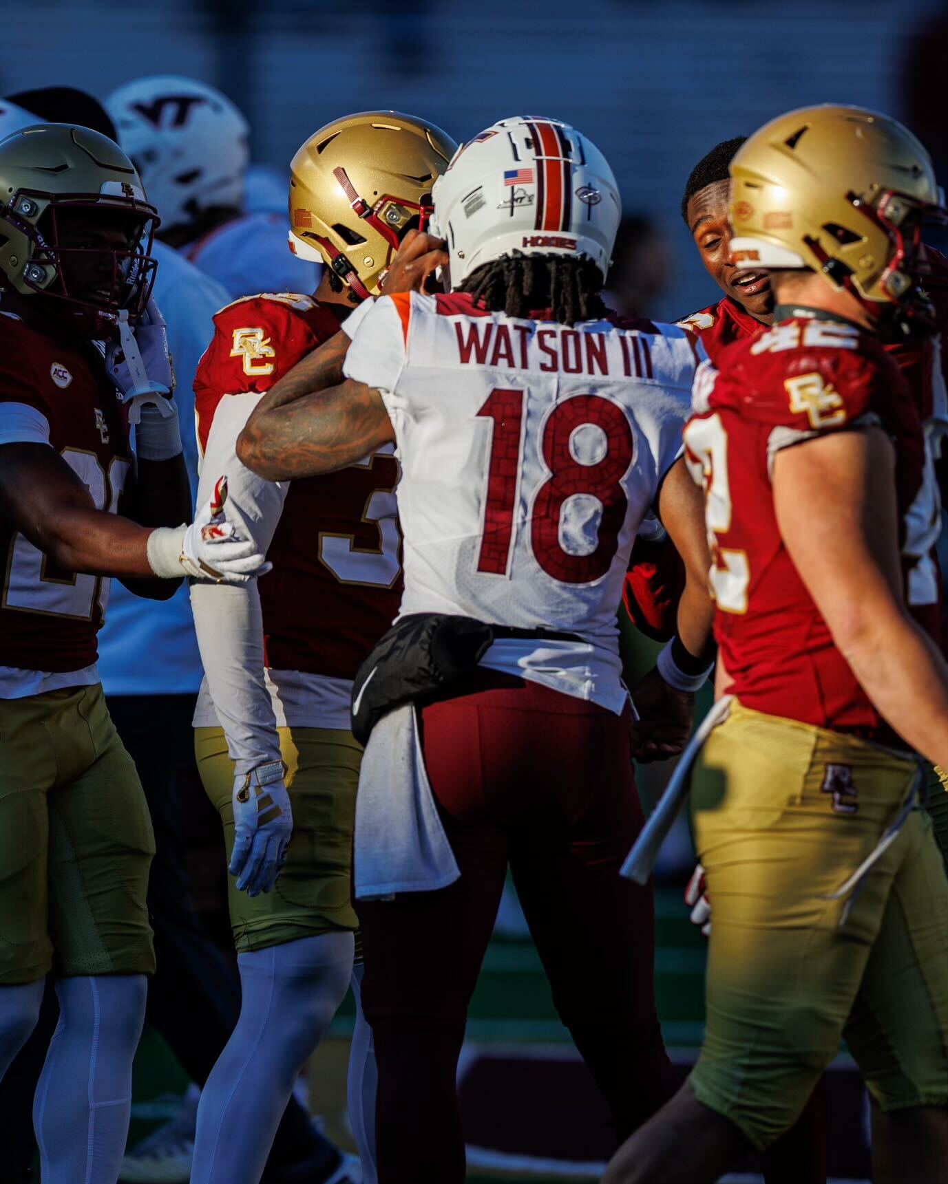 Virginia Tech football defeats Boston College on Nov. 11, 2023 ...